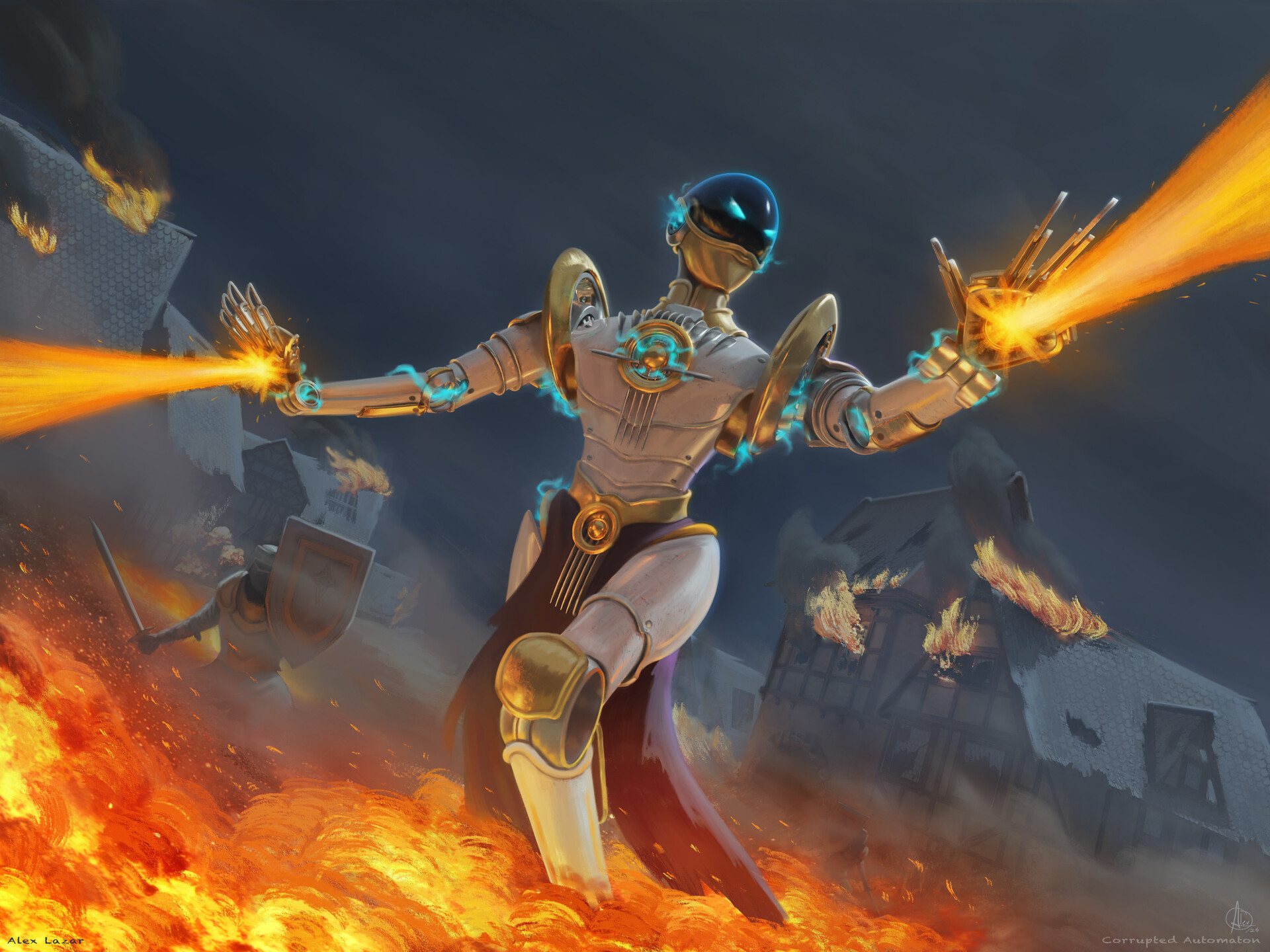 ArtStation - Corrupted Automaton