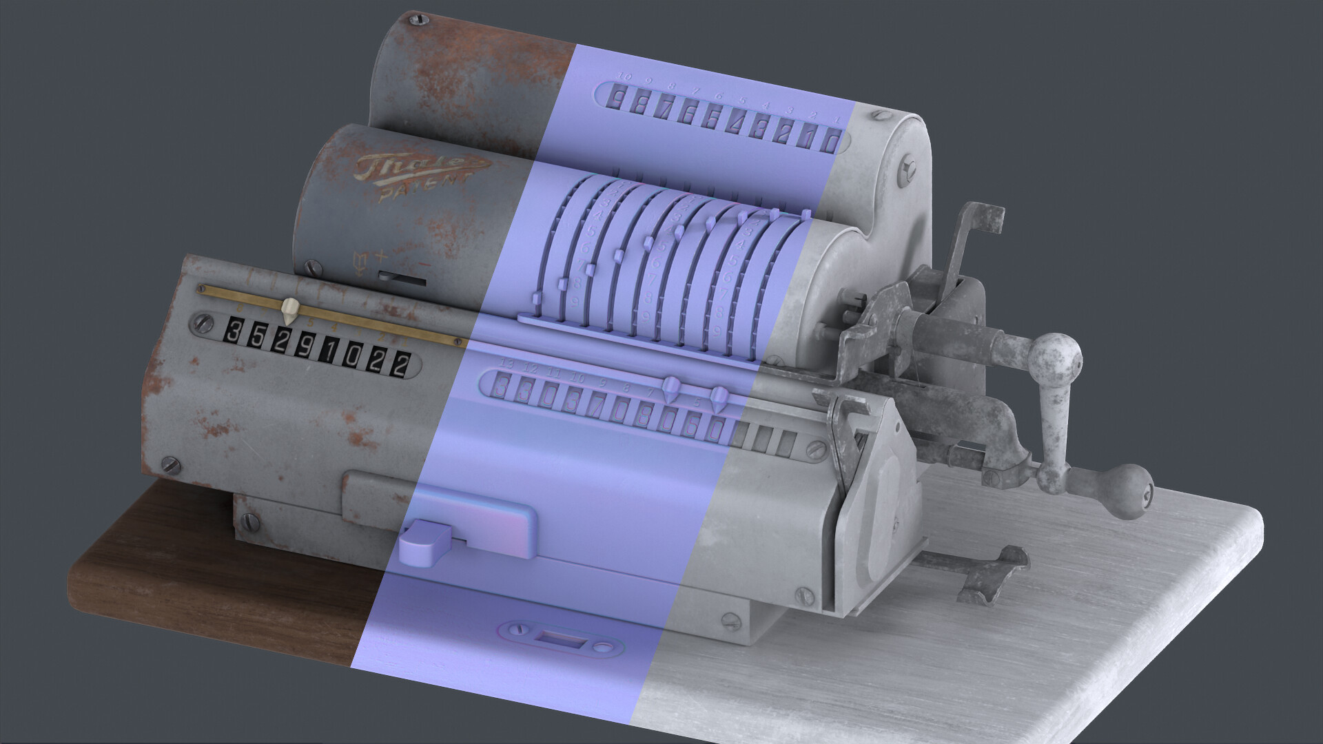 Sofia Lepeskina - Vintage Mechanical Calculator