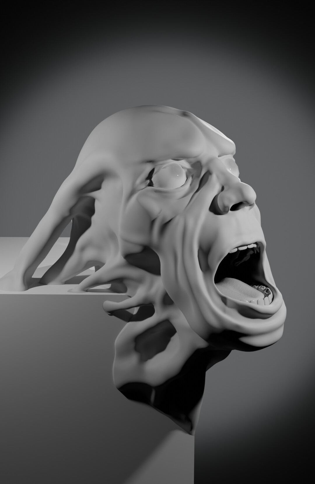 ArtStation - CursedScreamFace