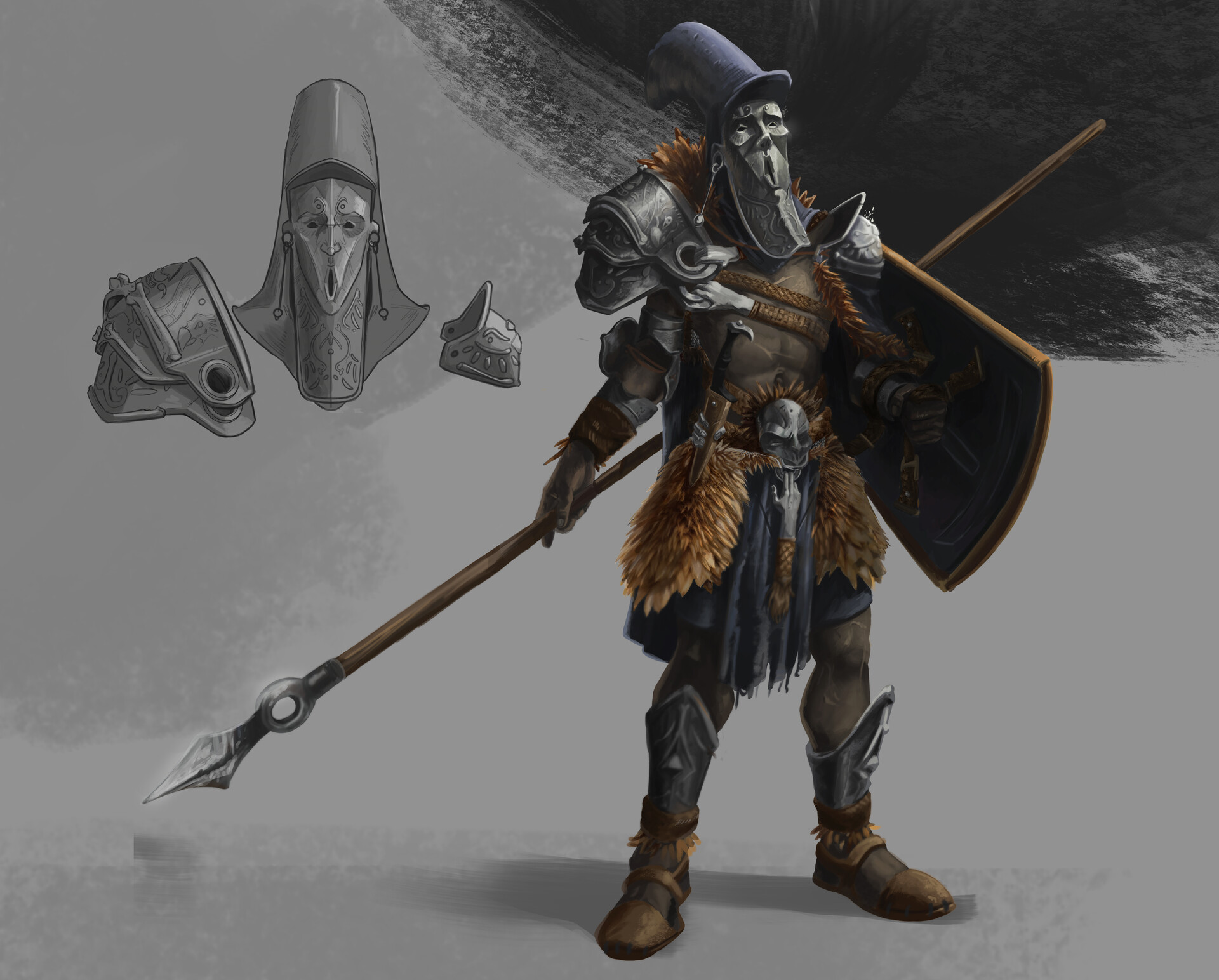 ArtStation - Desert type medieval fantasy character
