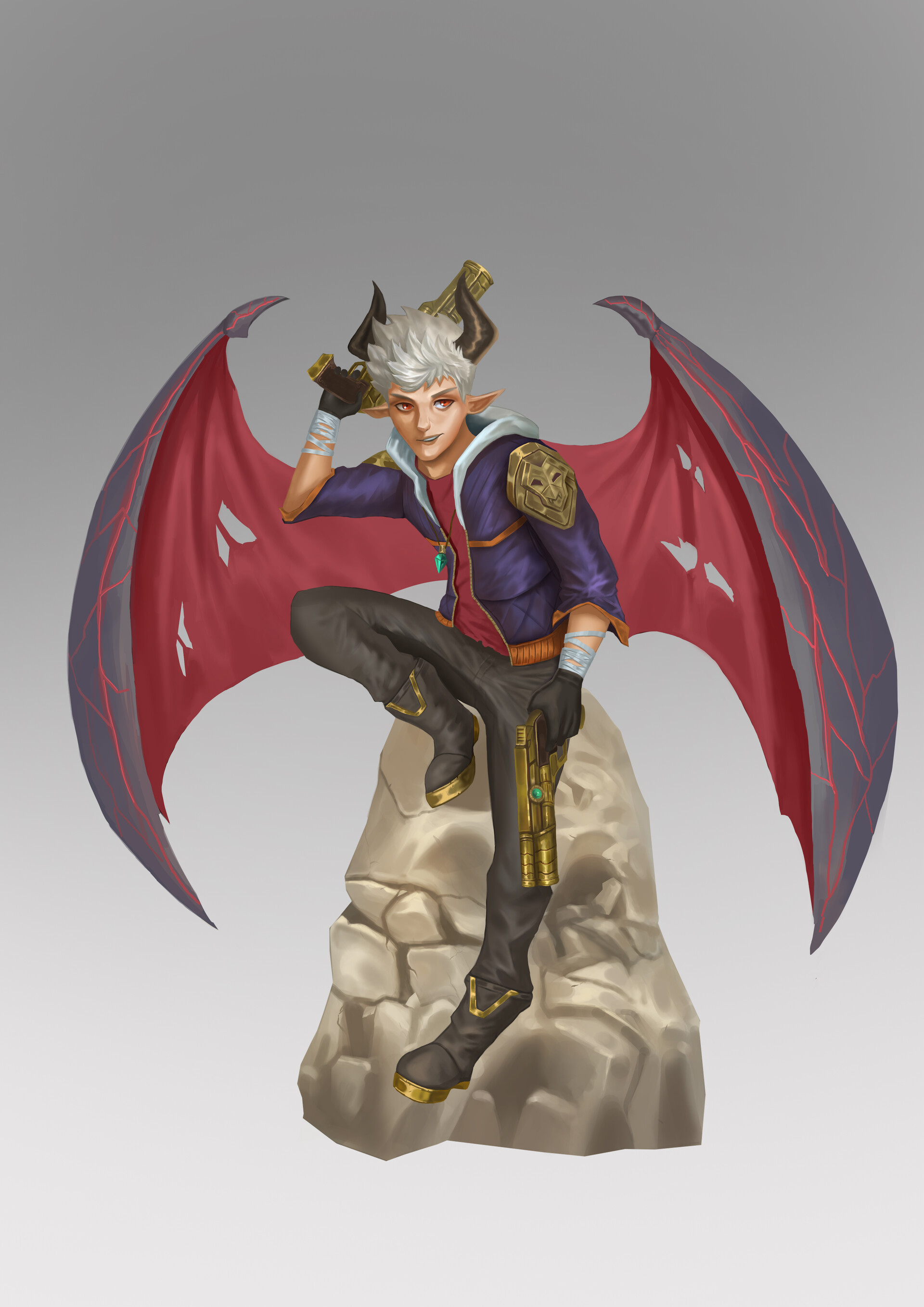 ArtStation - Devil boy