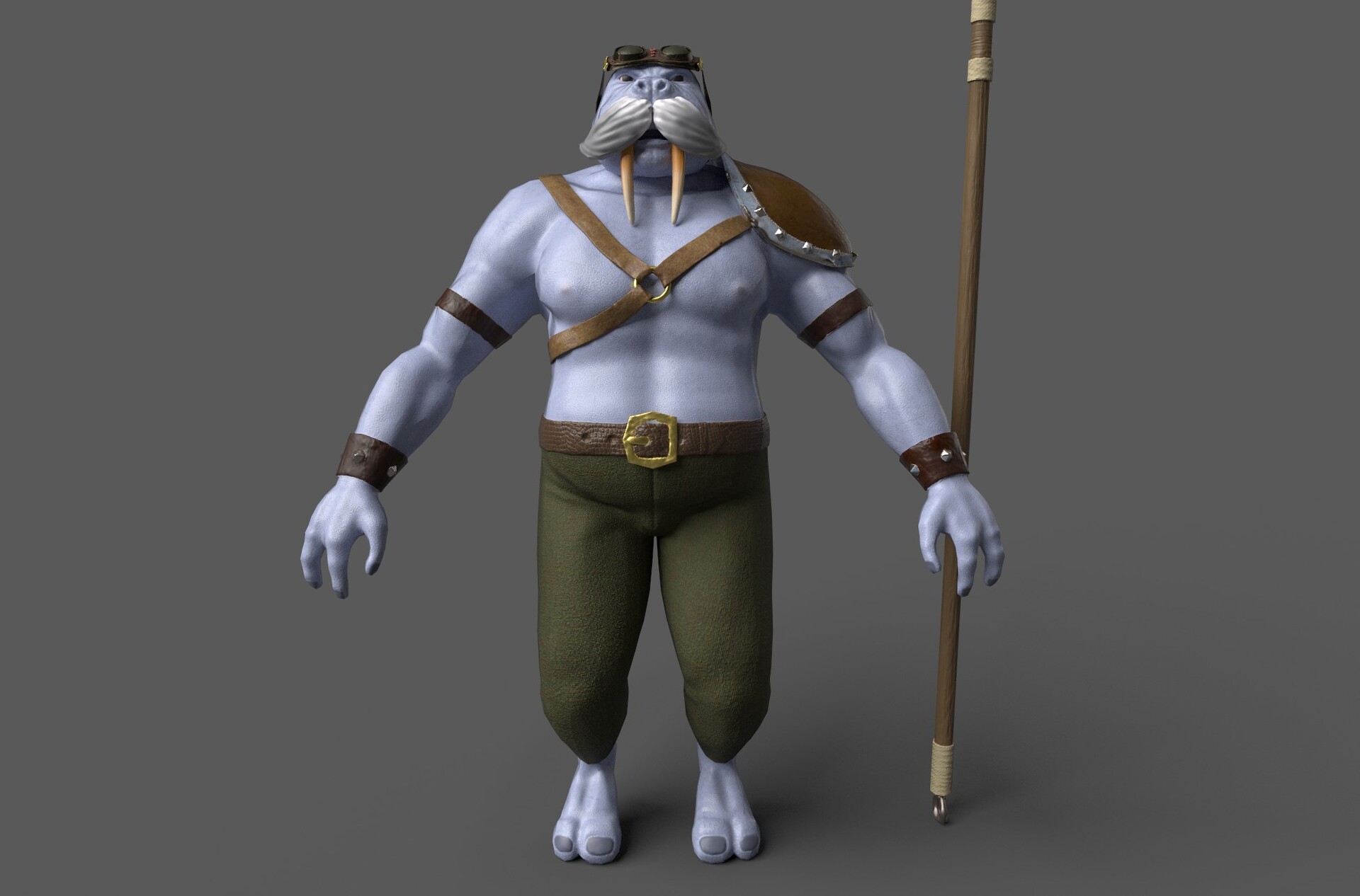 ArtStation - Warrior Walrus