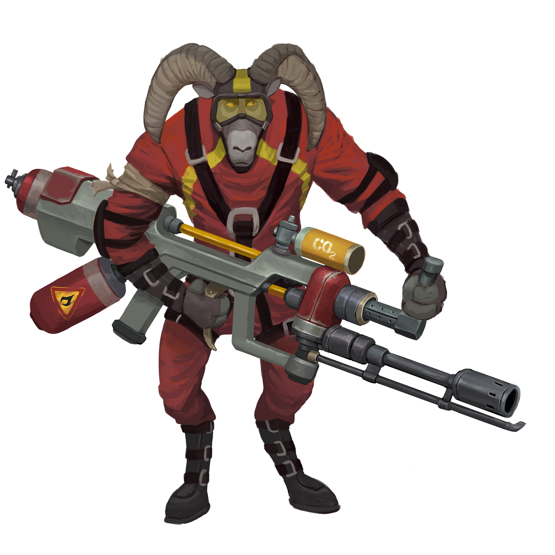 ArtStation - Pyro Ram 01