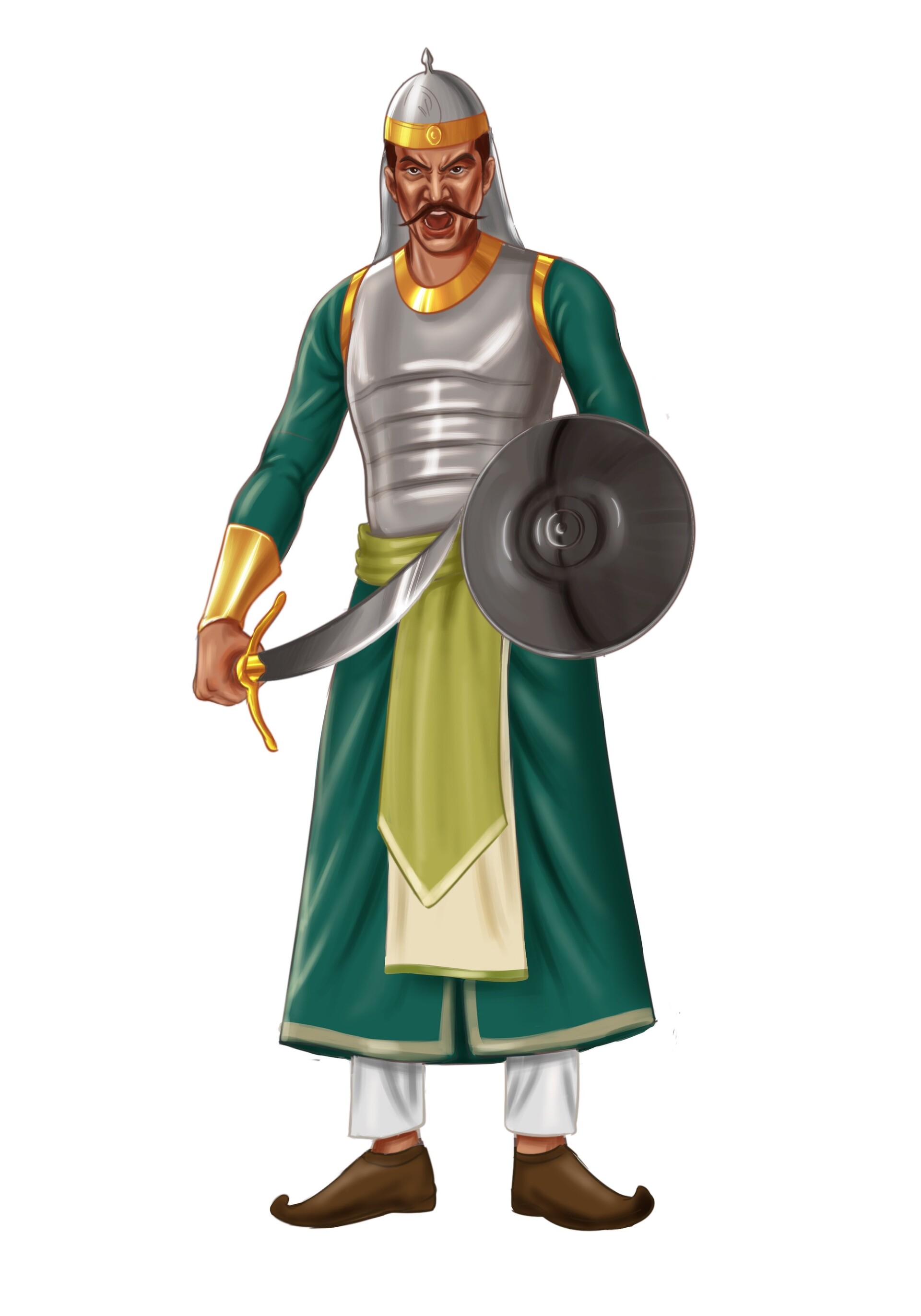 ArtStation - Commission (Bhadrachala Ramadasu)