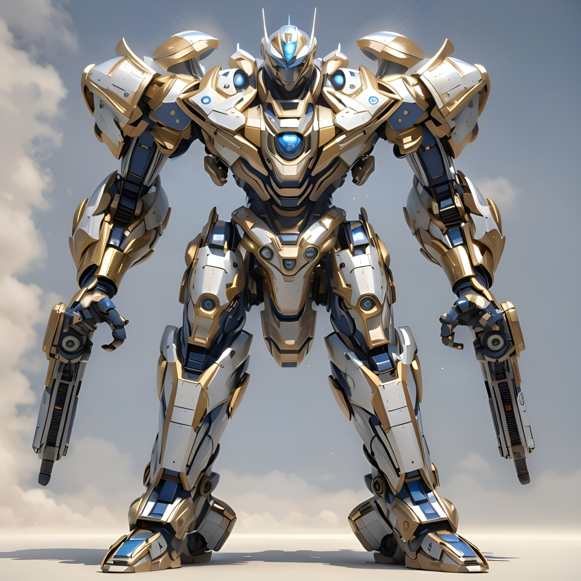 ArtStation - Sketch to Symmetrical 3D Rendering, Character Design