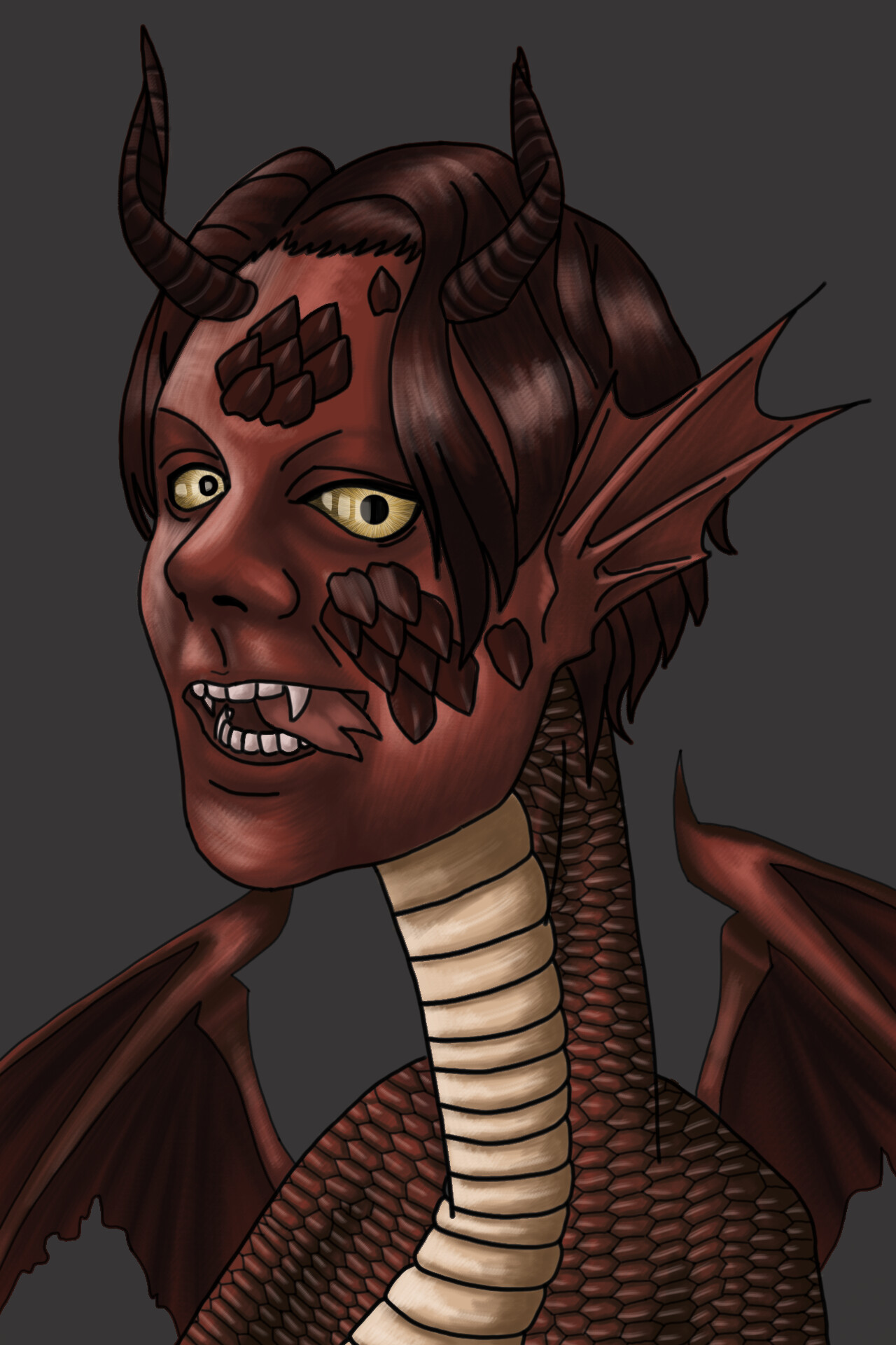 ArtStation - Monster Self Portrait