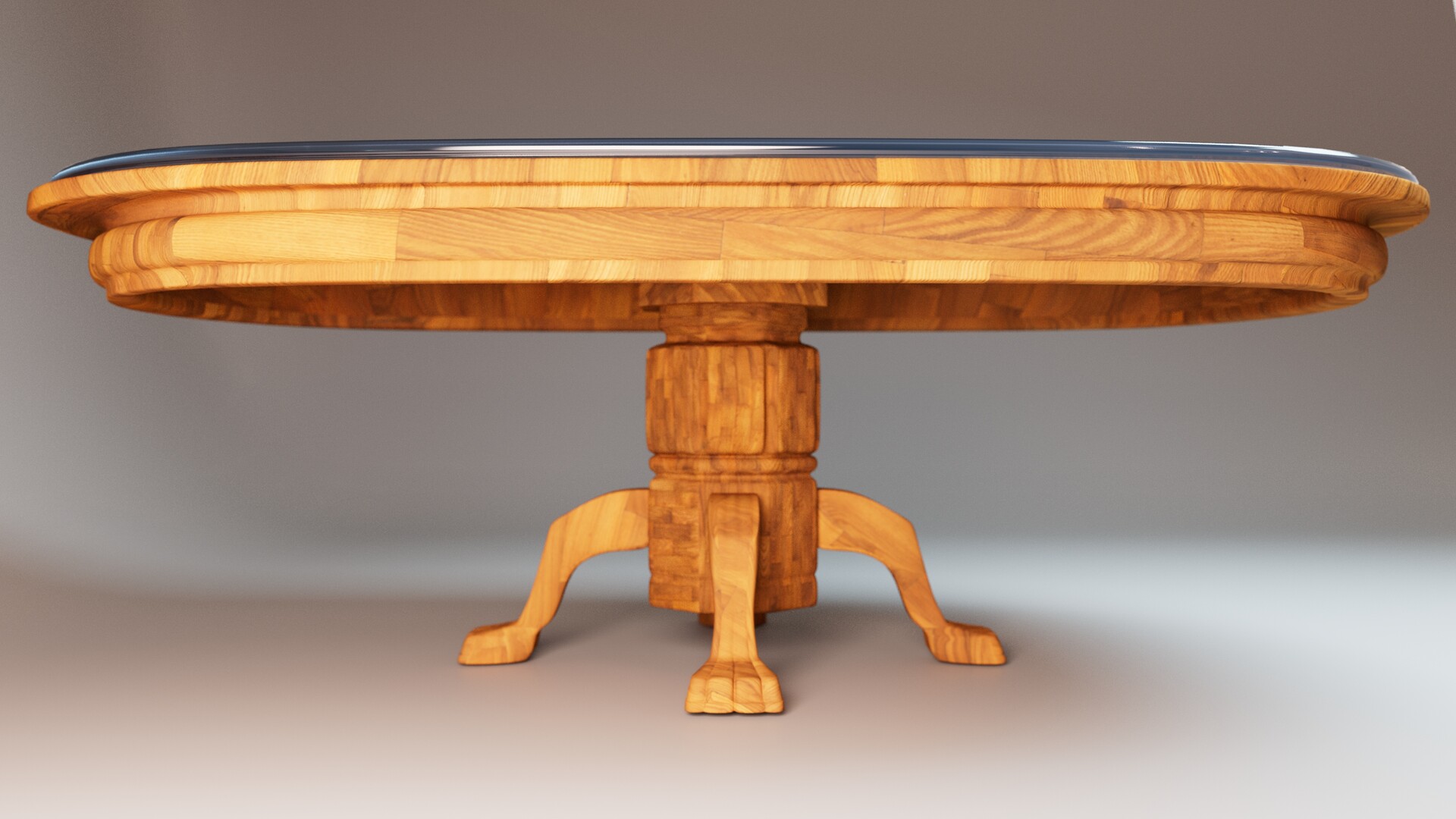 ArtStation - 3D Table Model