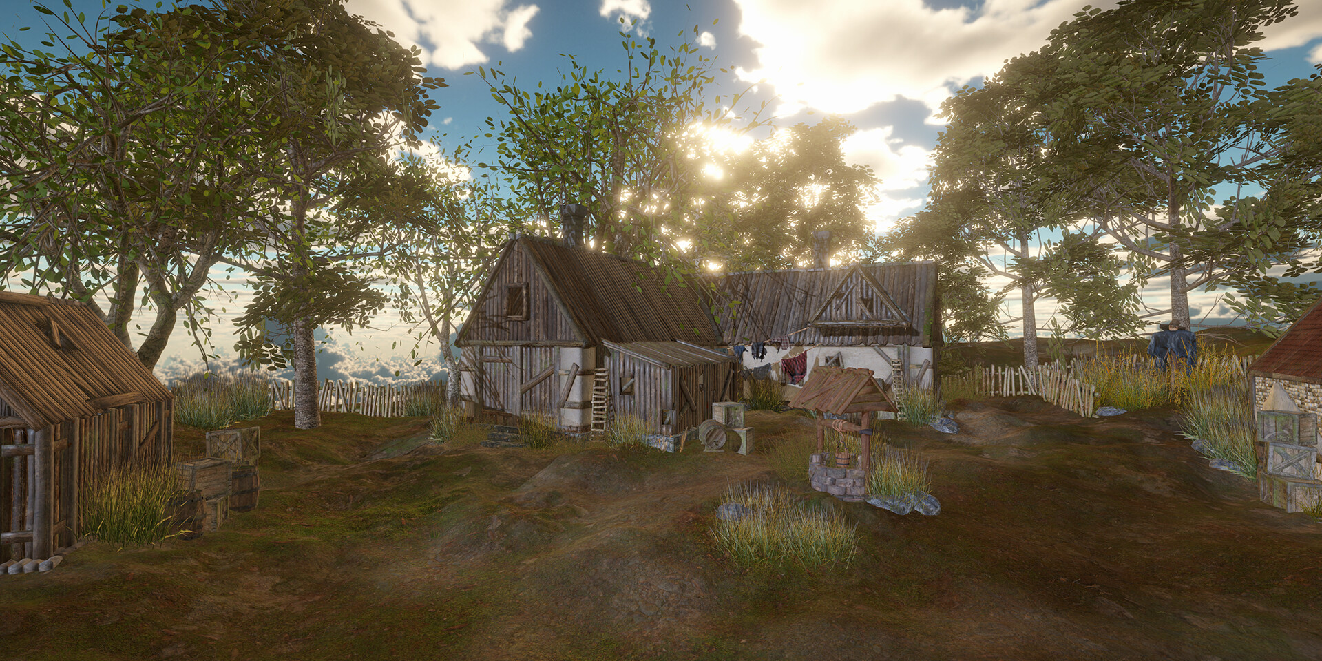 ArtStation - A VILLAGE HOUSE ENVIRONMENT LEVEL DESIGN