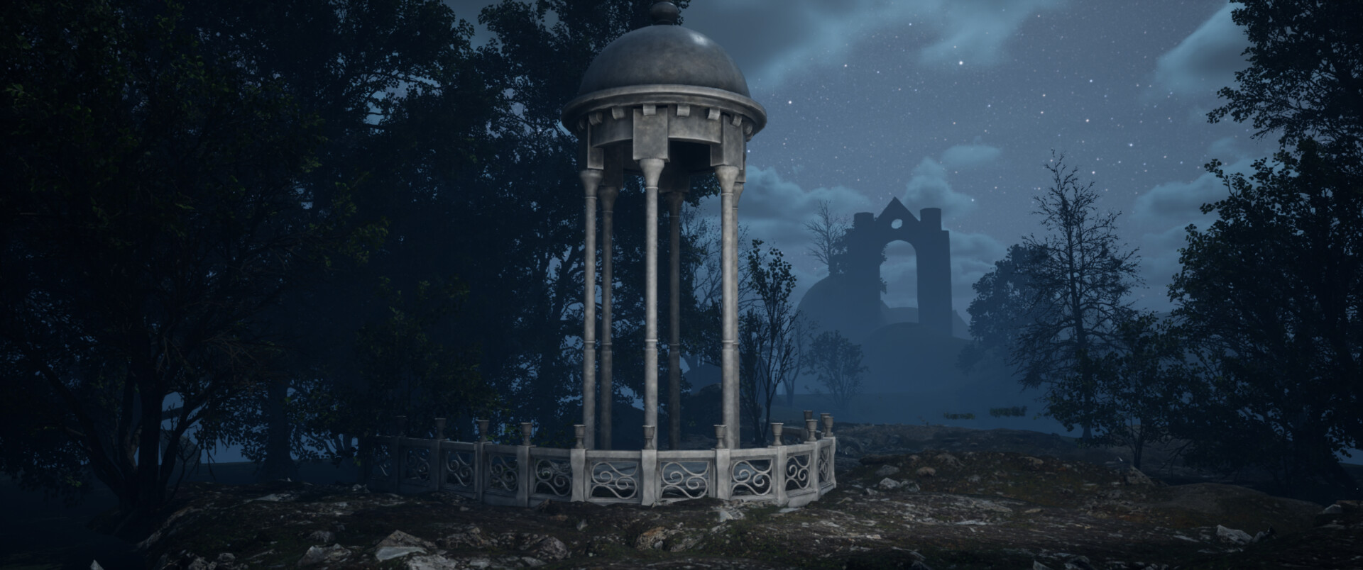 ArtStation - Architectural Ruins - Alice: Asylum