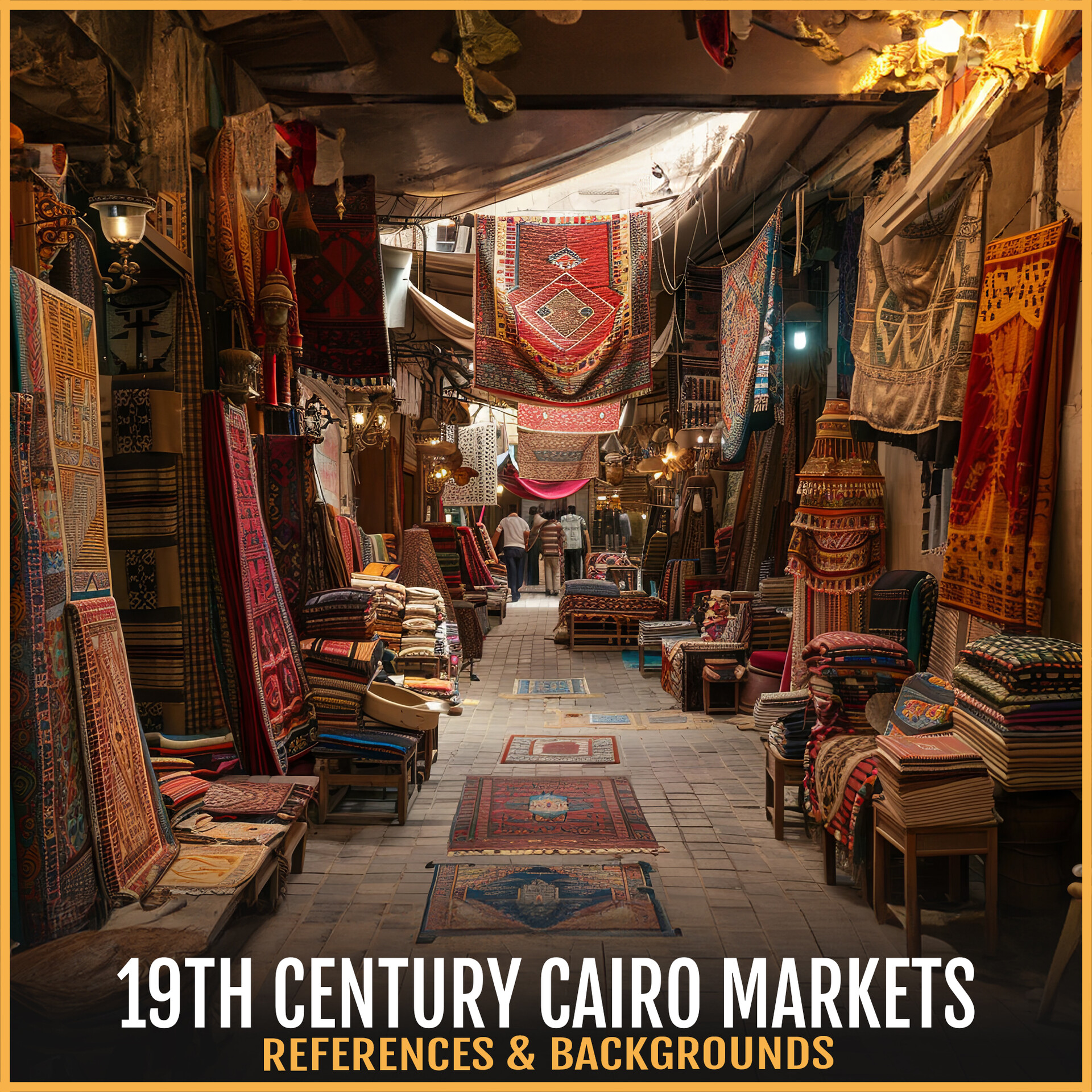 ArtStation - 303 19th Century Cairo Markets