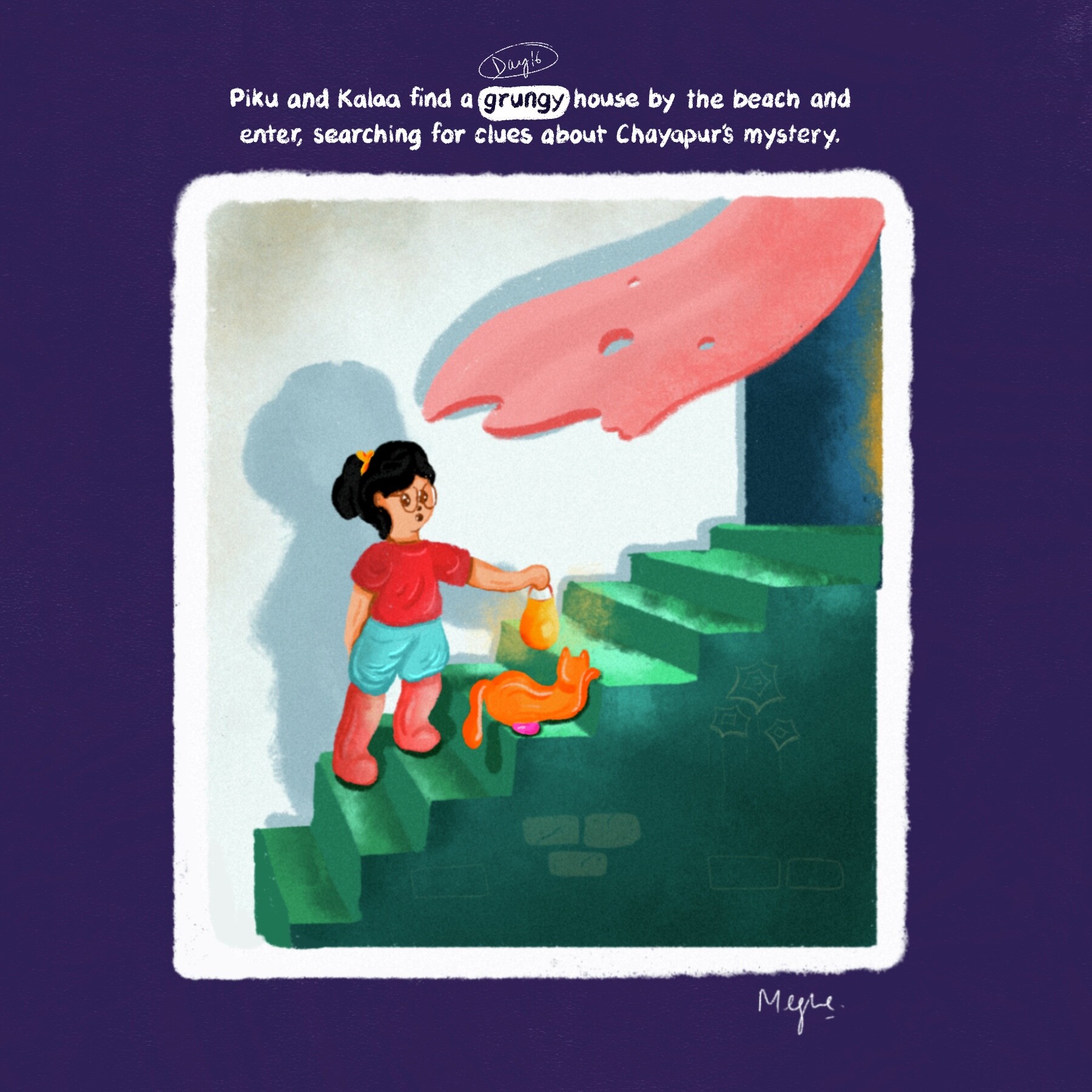 Megha Goyal - Inktober 2024 ft. Piku and Kalaa