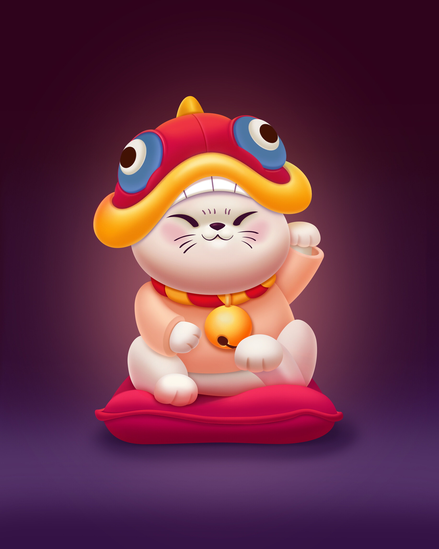 ArtStation - Maneki Neko Characters