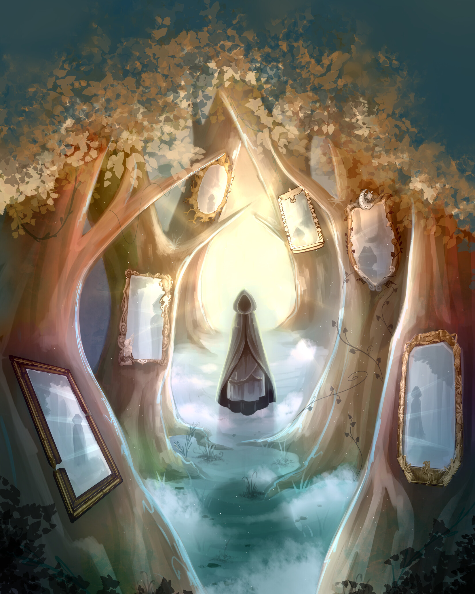 ArtStation - El bosque de los espejos
