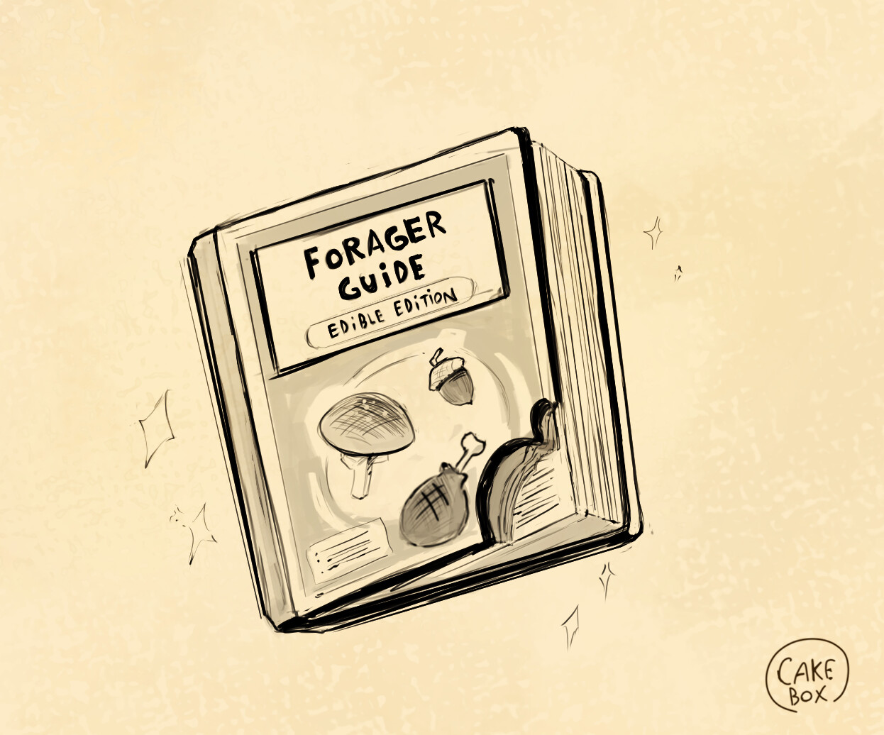ArtStation - Inktober 15 - Guidebook