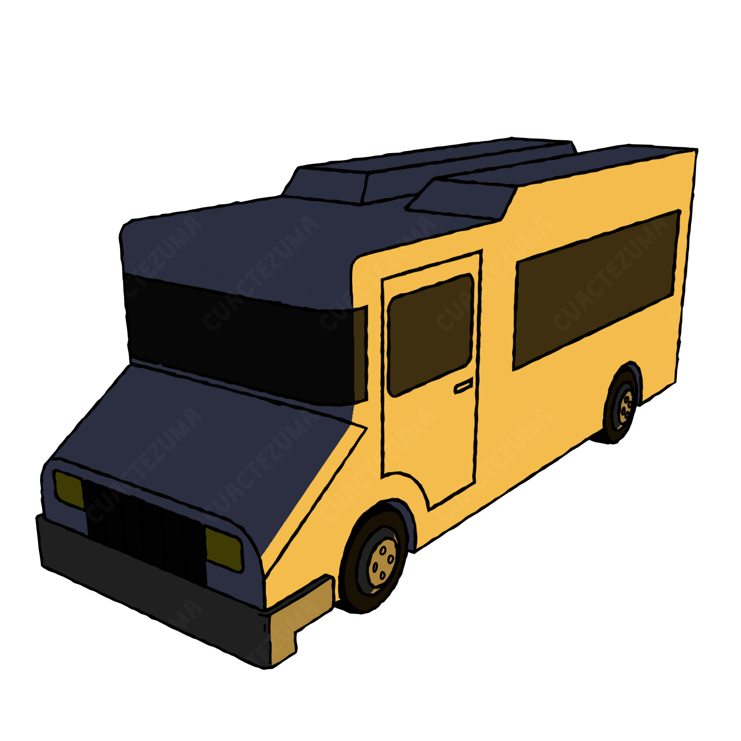 ArtStation - Work bus