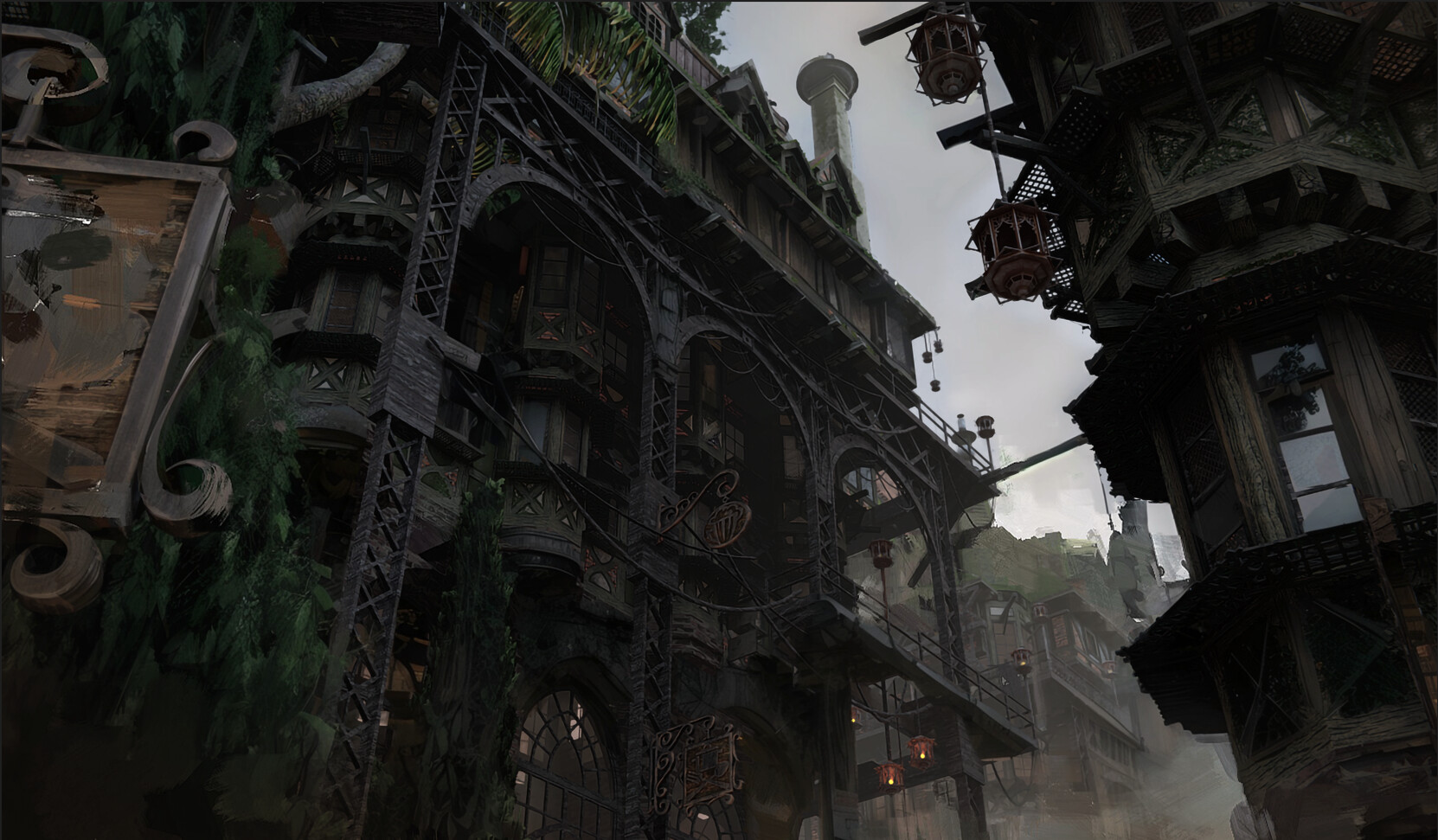 ArtStation - Fantasy town