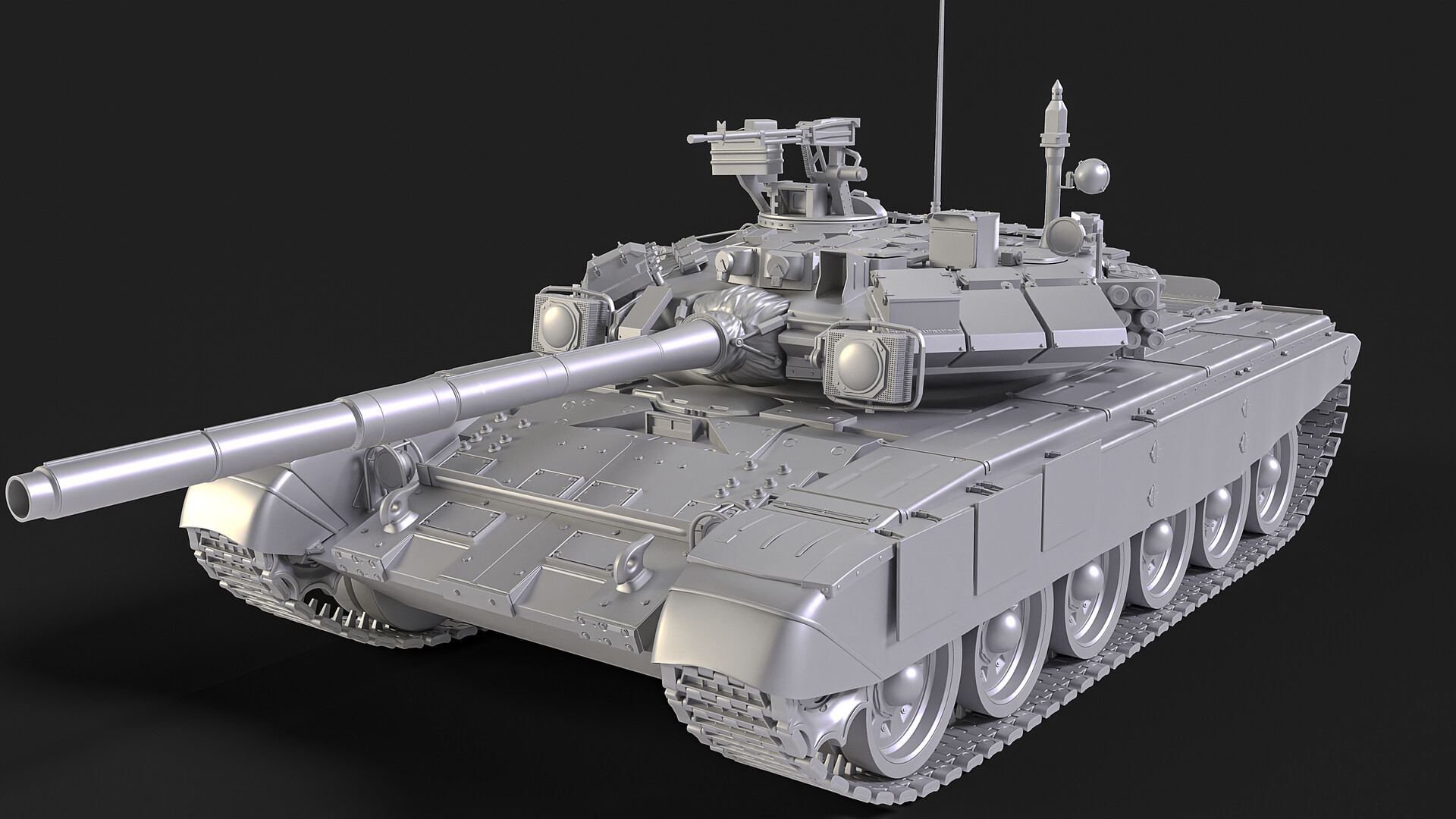 ArtStation - Tank T90 High poly
