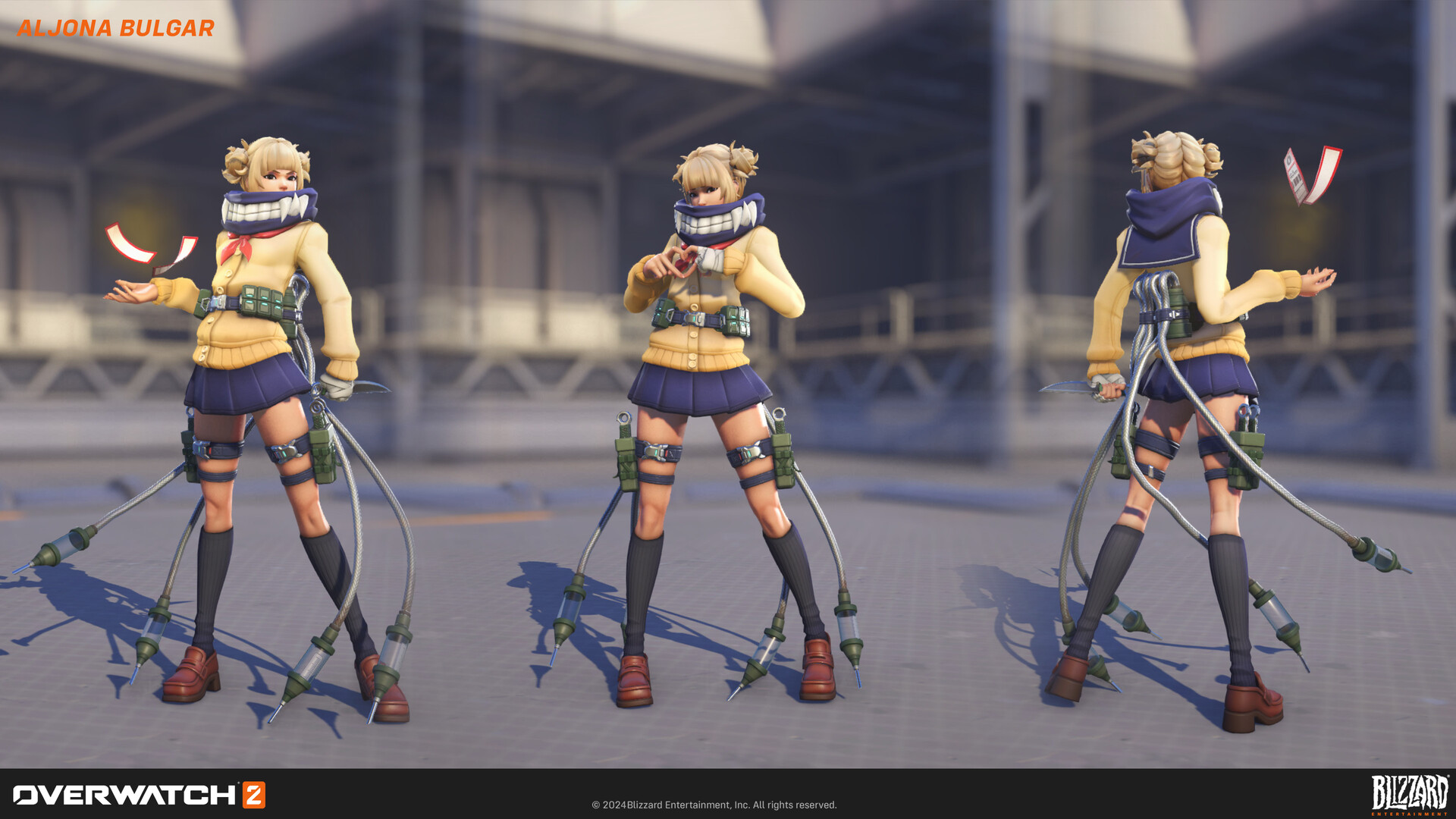 Aljona Bulgar - Overwatch 2 x My Hero Academia - Kiriko as Himiko Toga