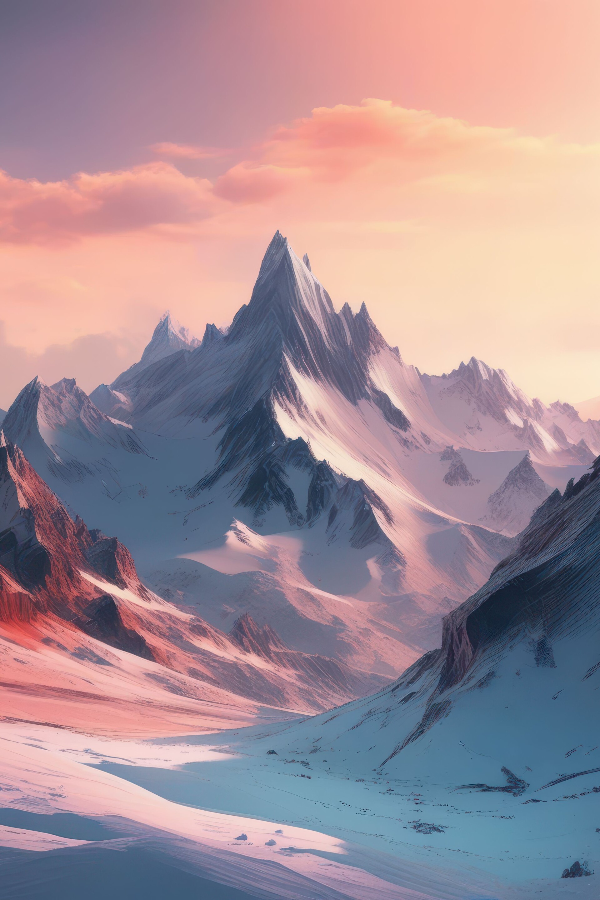ArtStation - Beautiful Abstract Landscape