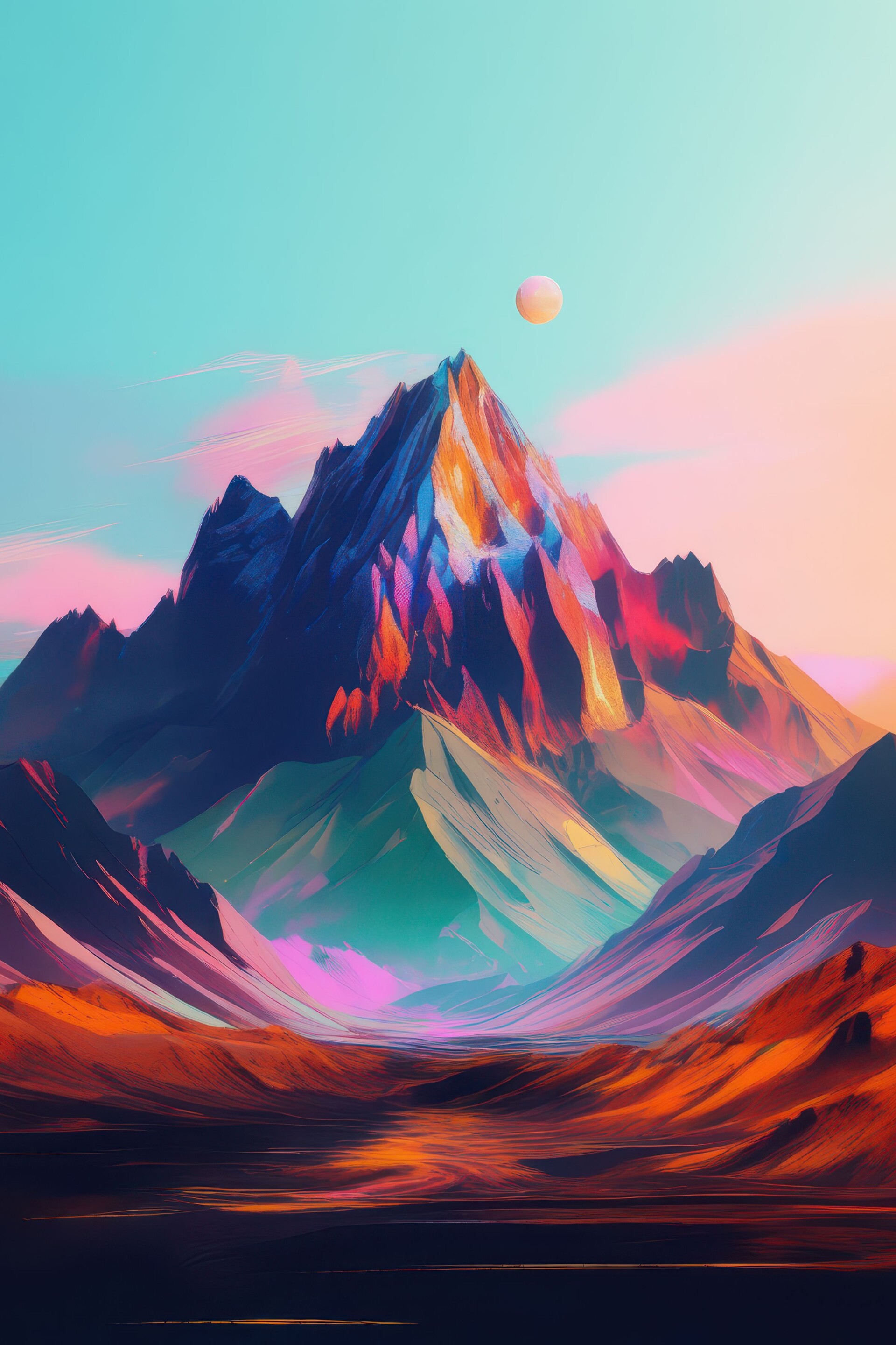 ArtStation - Beautiful Abstract Landscape