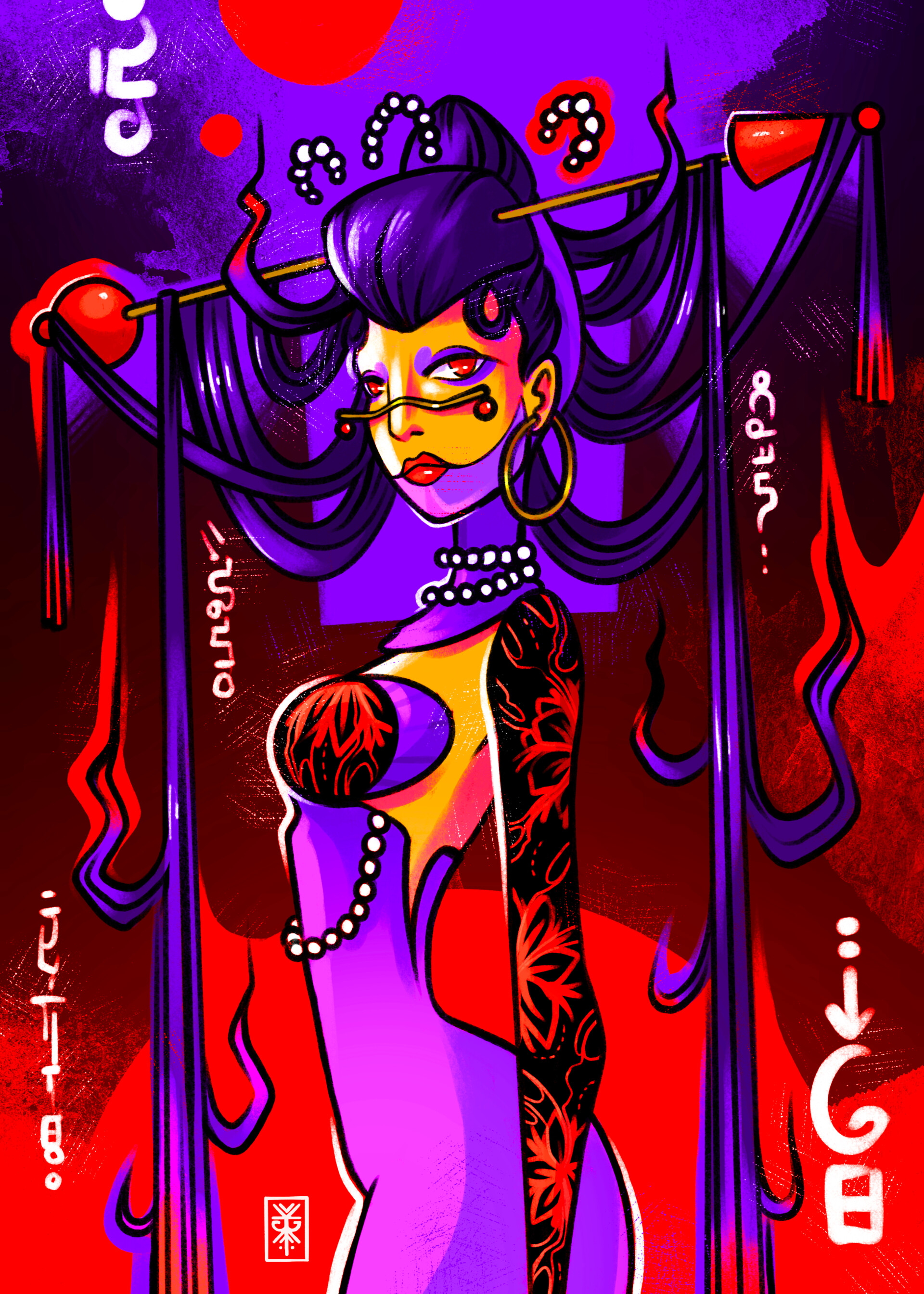 ArtStation - Dimensional Witch - Marquis