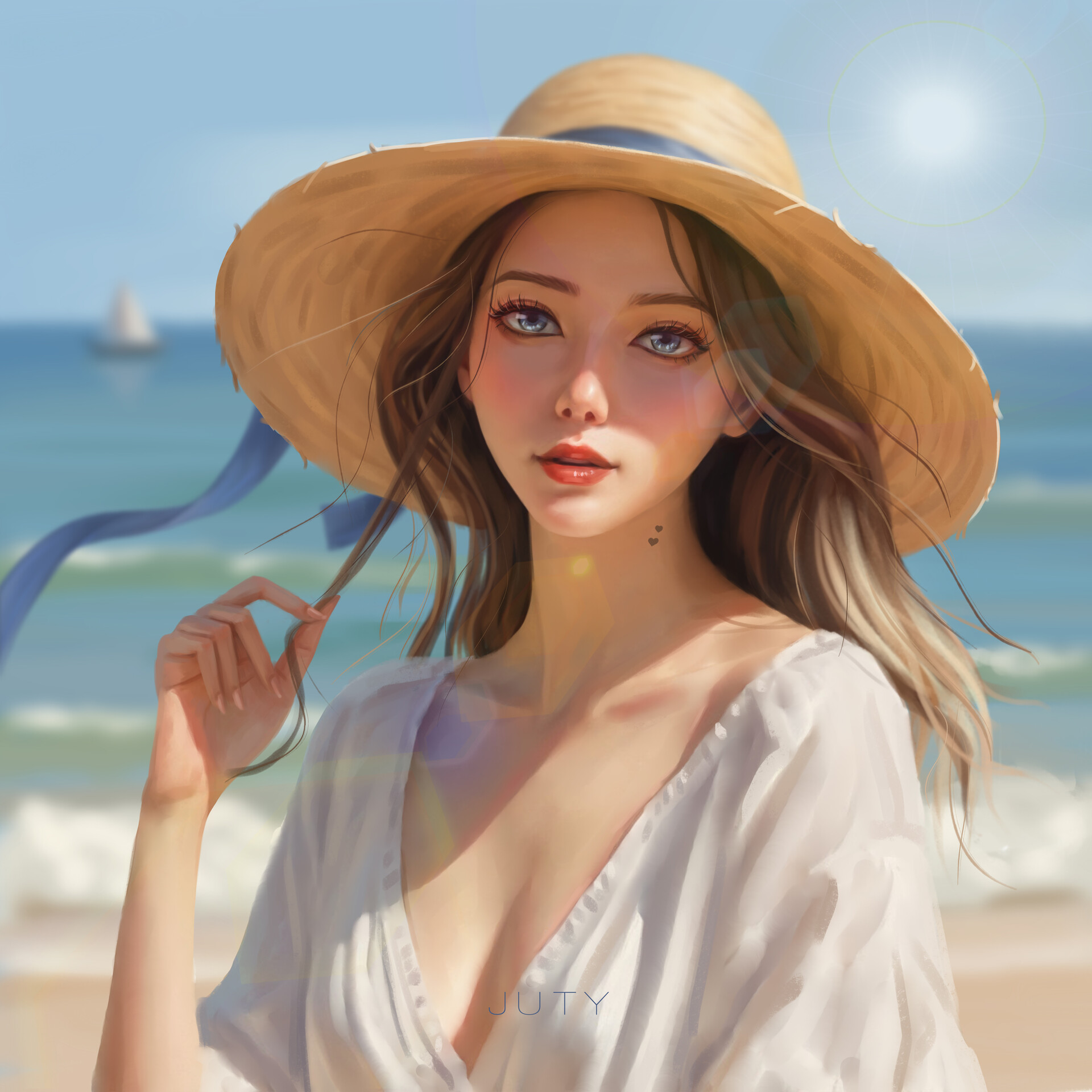 ArtStation - Sun-spoiled July