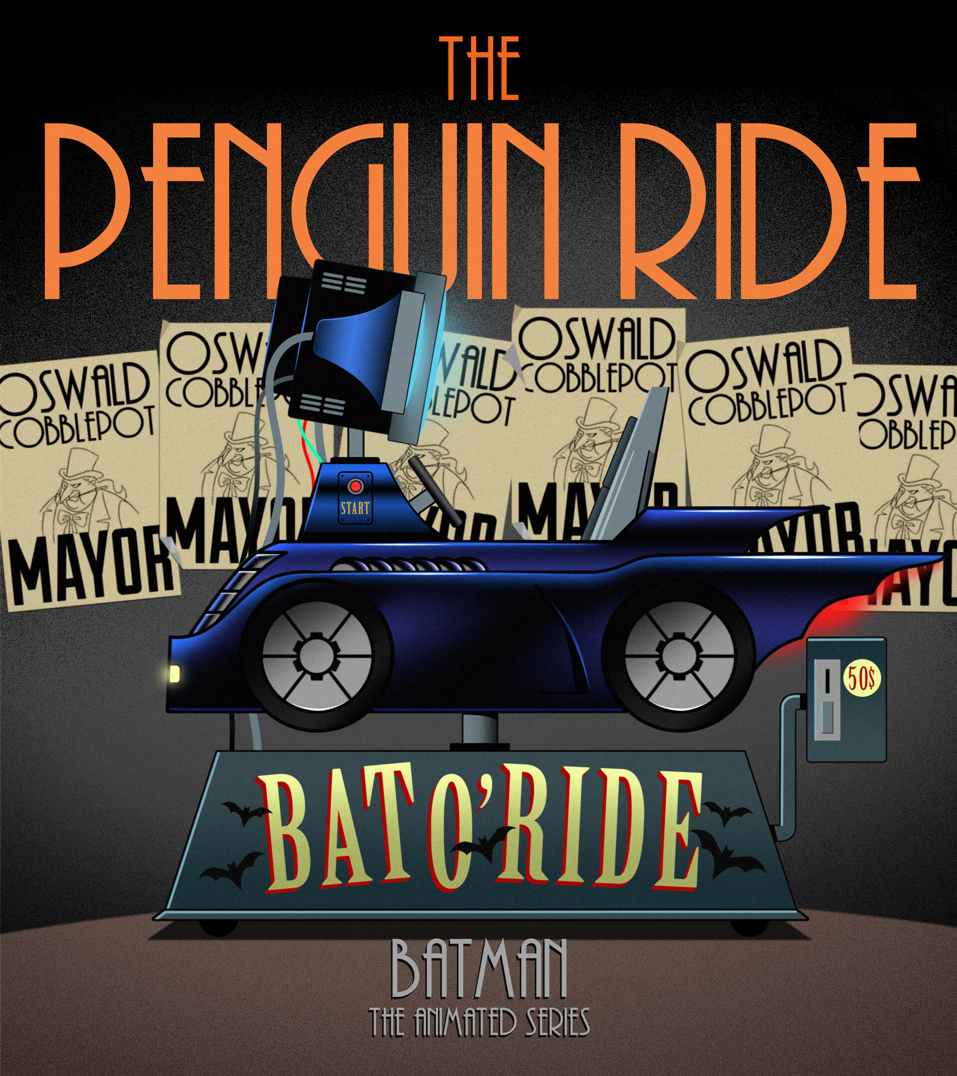 ArtStation - The Penguin RIde