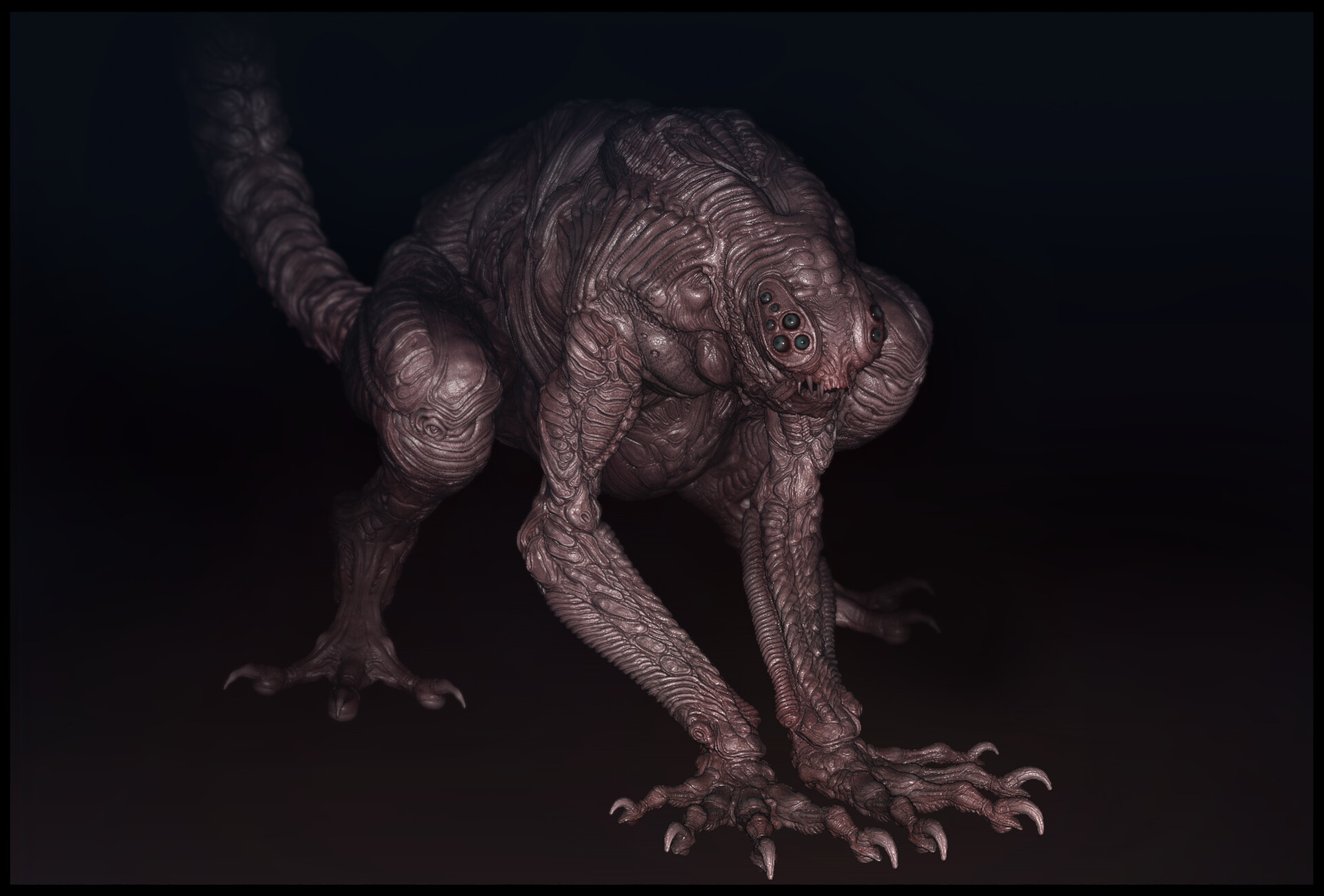 ArtStation - Unknown creature wip