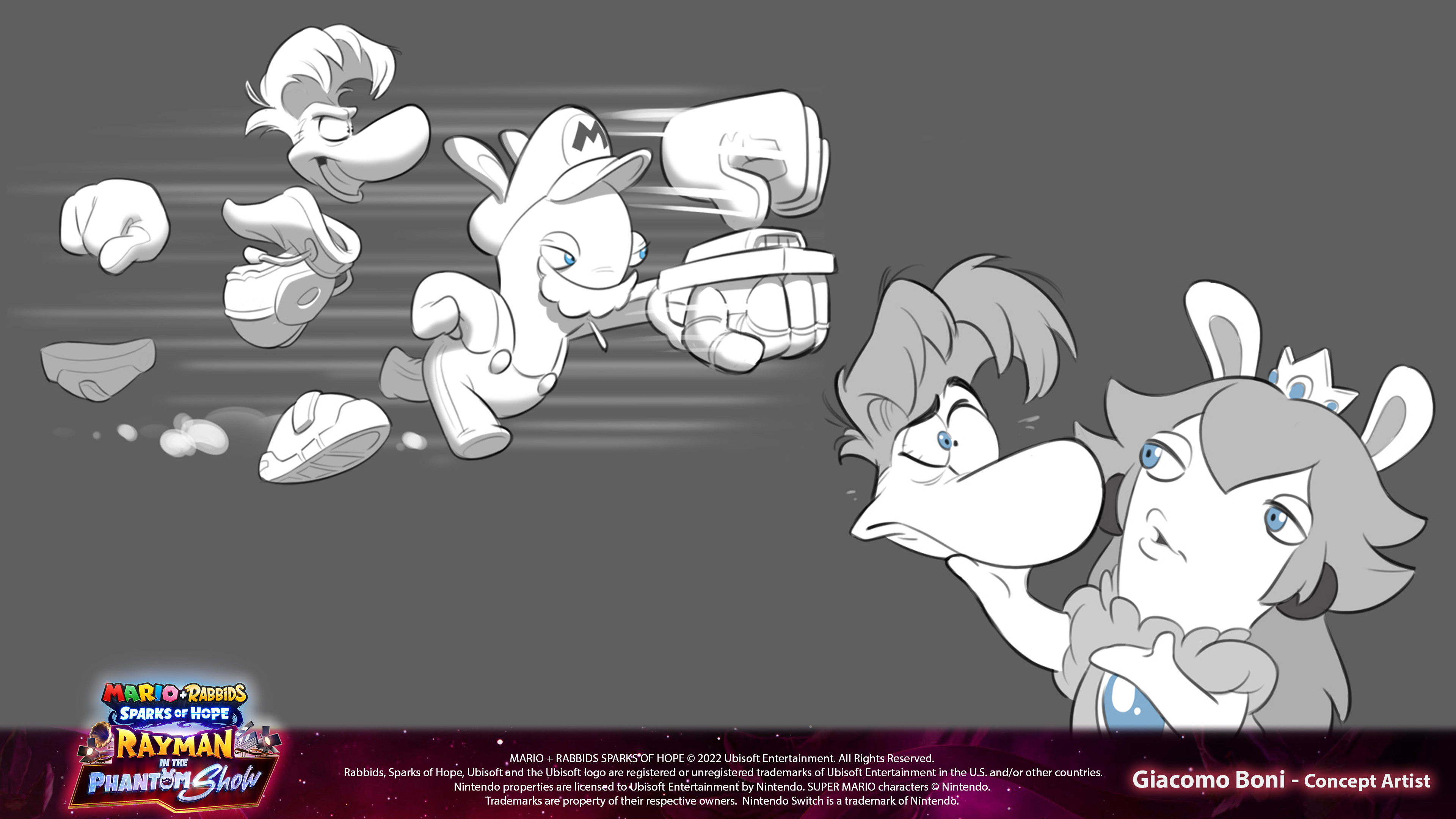 Giacomo Boni - Rayman in the Phantom Show - Mario+Rabbids Sparks of ...