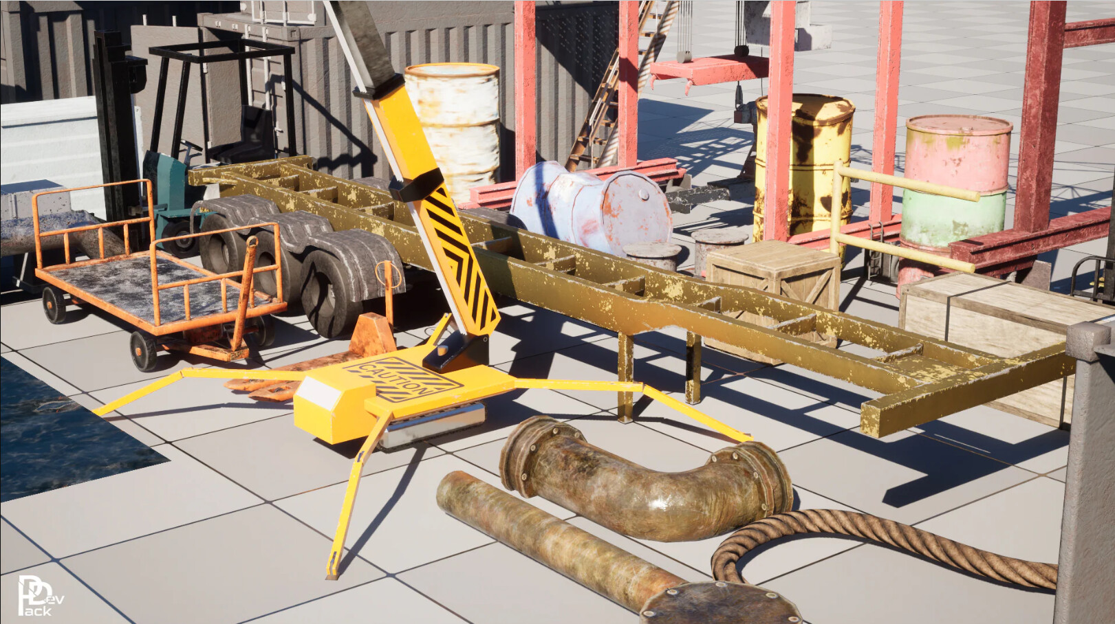 PackDev - Shipping Dock / 37 Assets