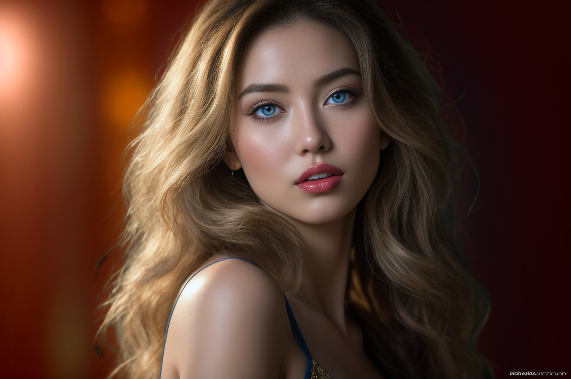 ArtStation - Red Background