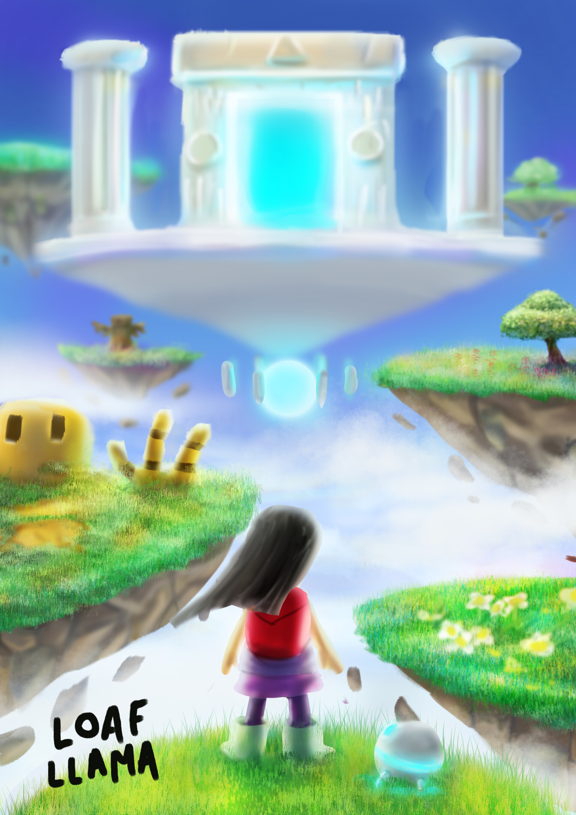 ArtStation - Floating Islands