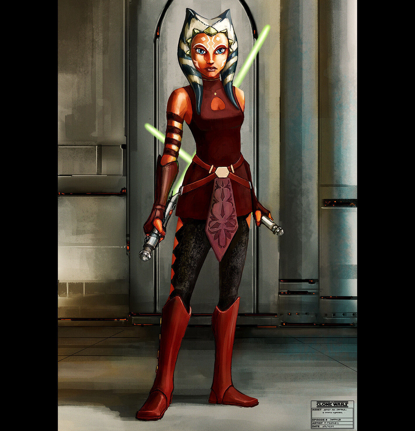 ArtStation - Ahsoka - Star Wars The Clone Wars