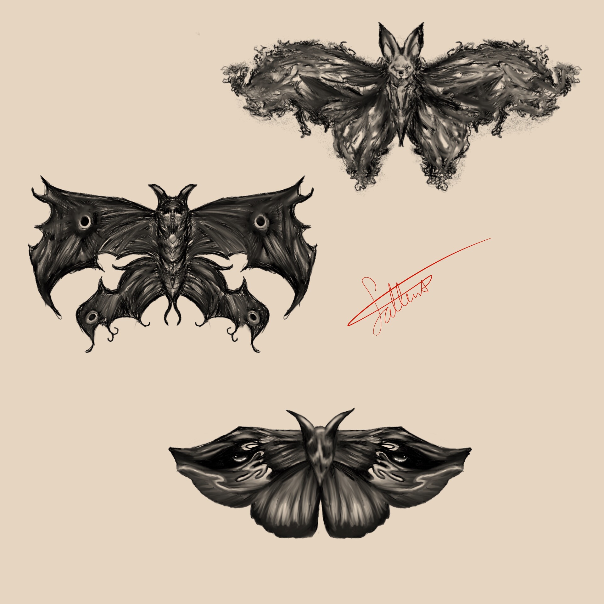 ArtStation - Moth Hybrids