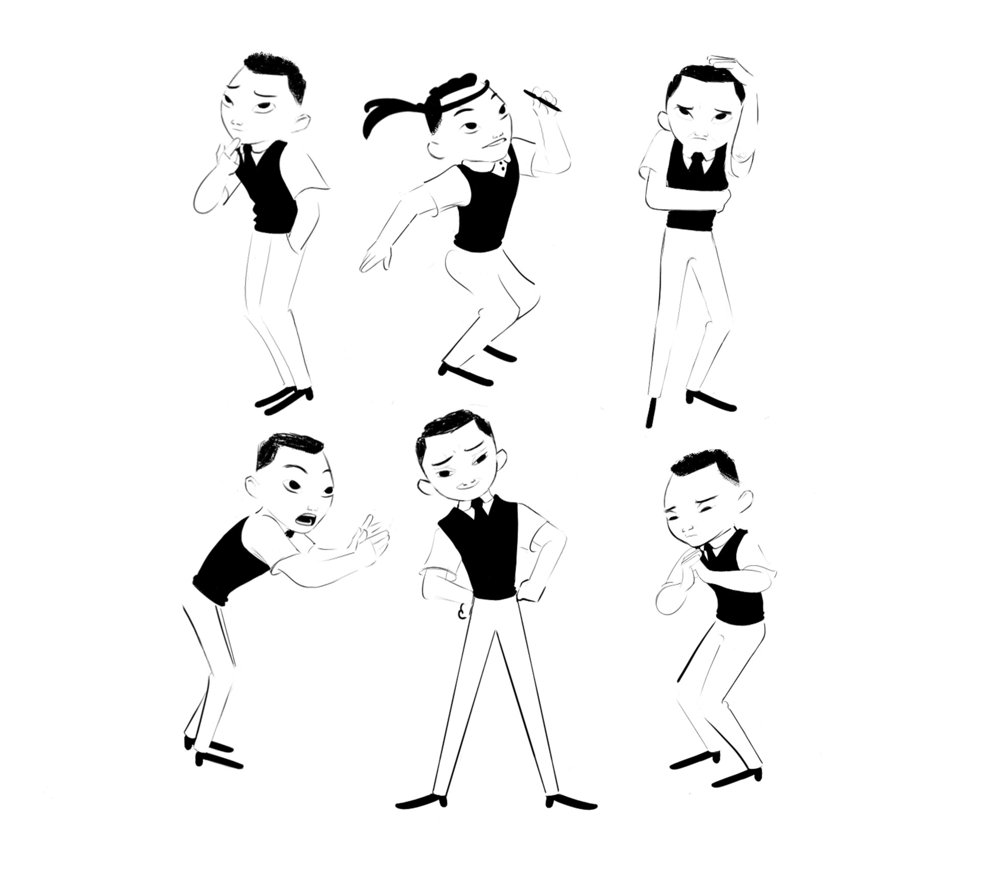 ArtStation - School boys