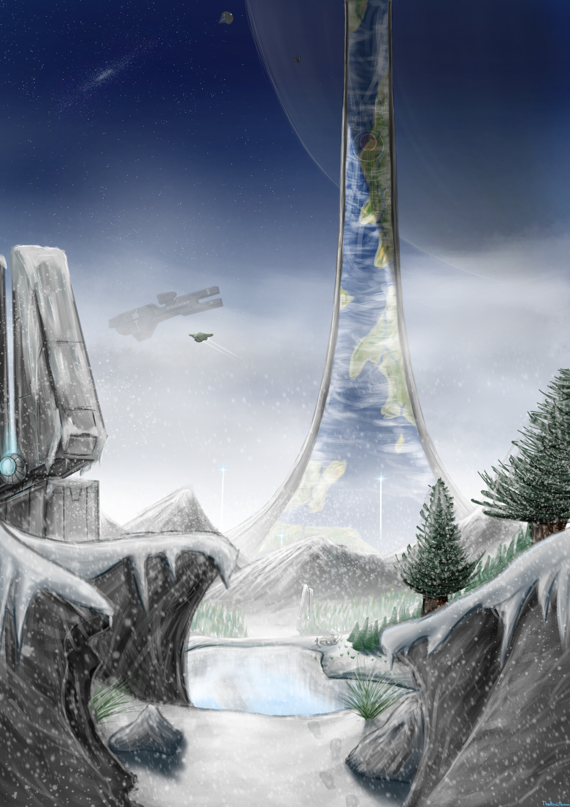 ArtStation - Halo Winter