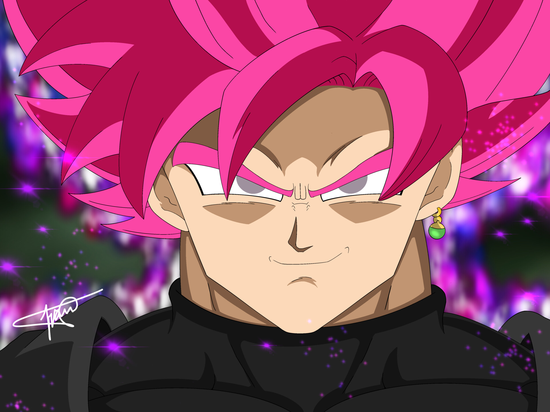 Goku Black Ssj Rose Aura