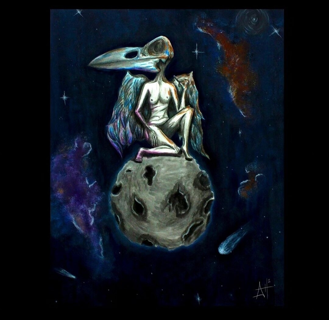 ArtStation - My loneliness should has wings ll