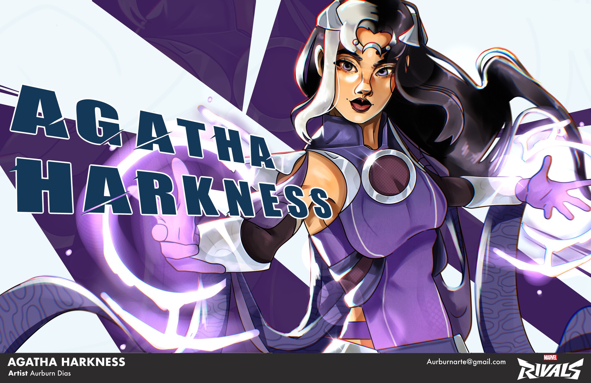 ArtStation - Agatha Harkness Character Concept Art | Marvel Rivals