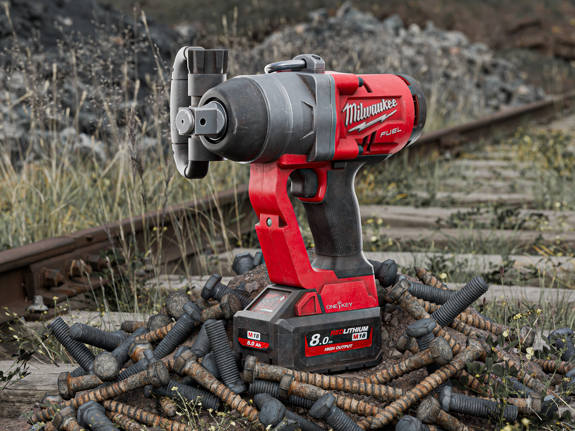 Milwaukee Power Wrench(Low Poly) - 3D model by Denis_Niko (@denisniko ...