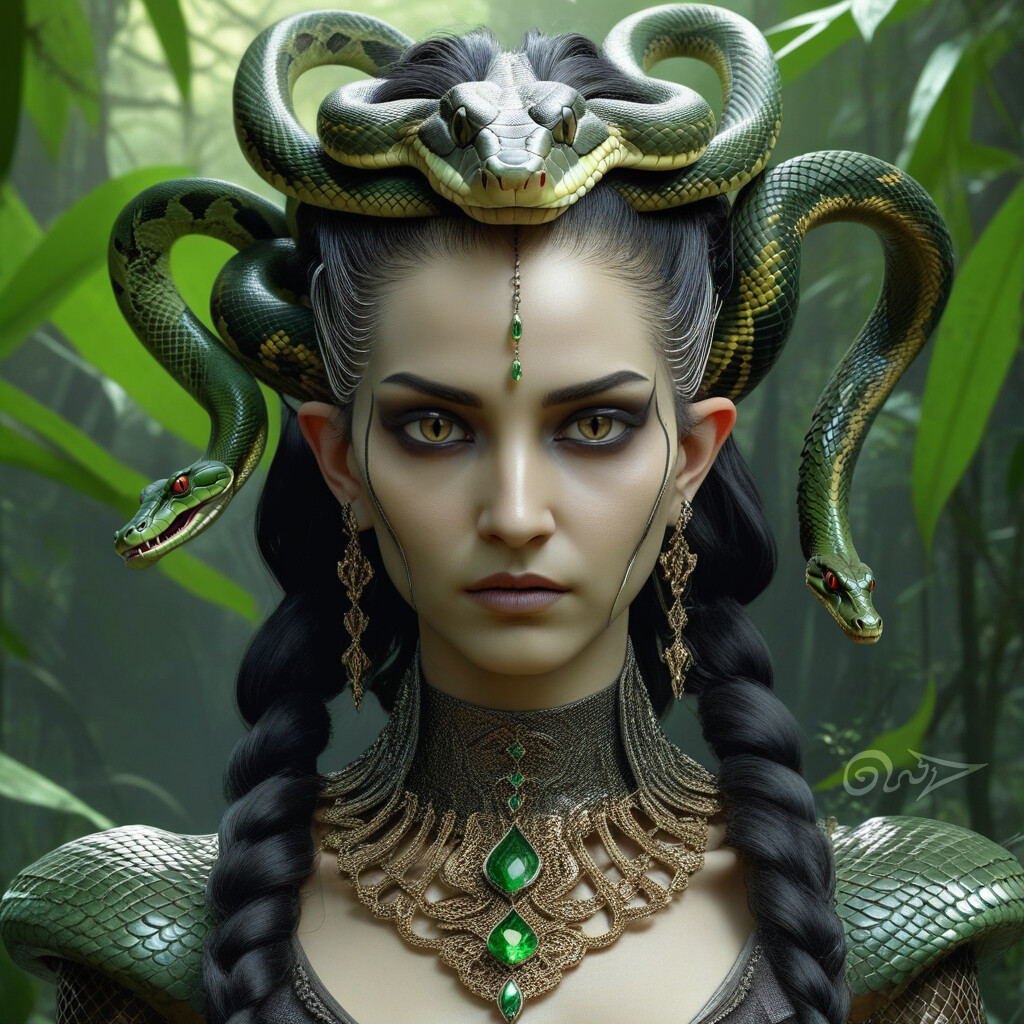ArtStation - Snake Queen