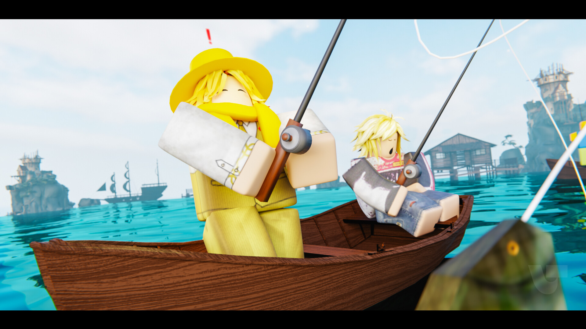 ArtStation - Roblox Fishing GFX