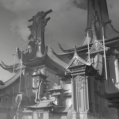 Pei-Gong场景概念&百昼艺术设计