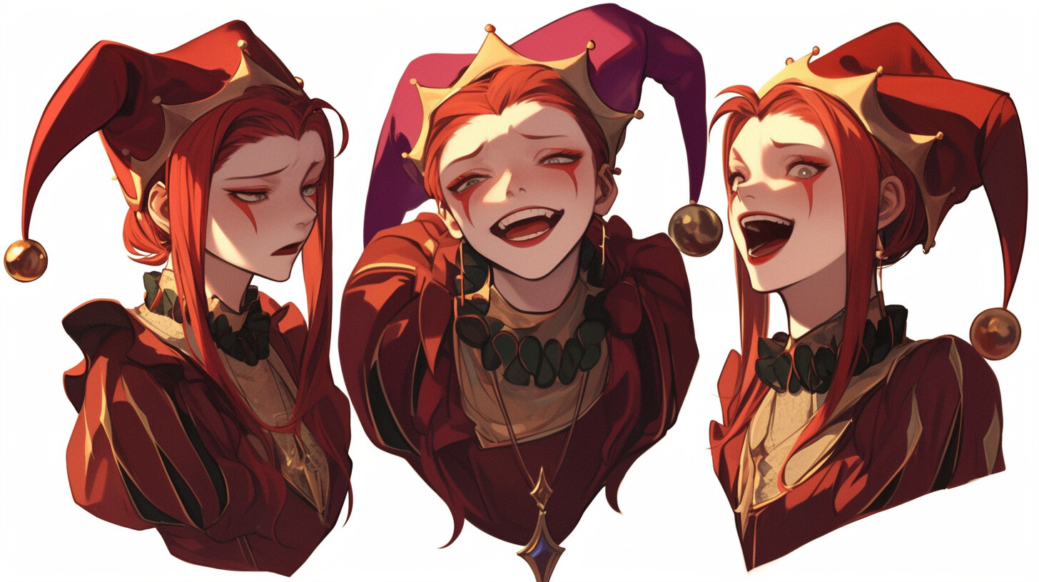 Concept Art - + 300 Royal Jester Sketch Reference(4k)