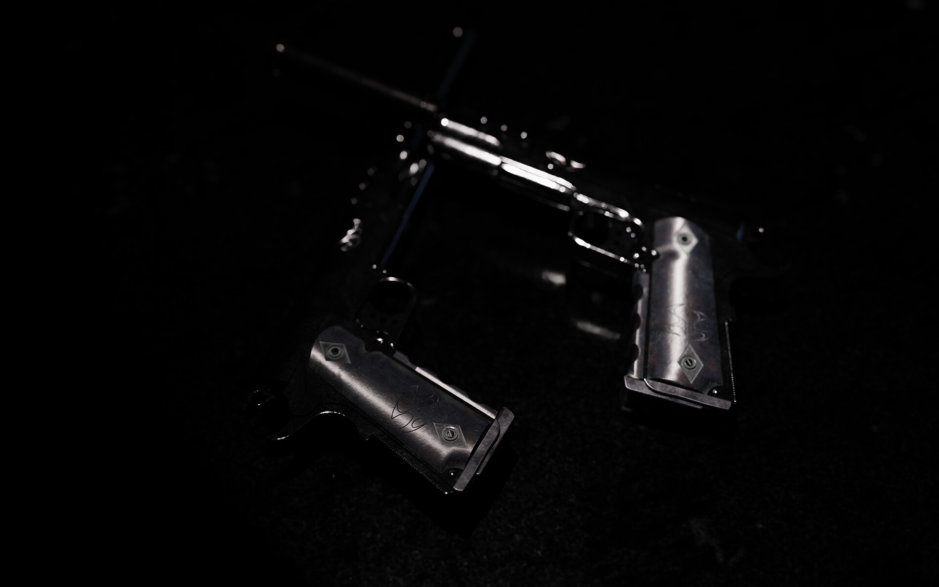 ArtStation - Agent 47's pistols
