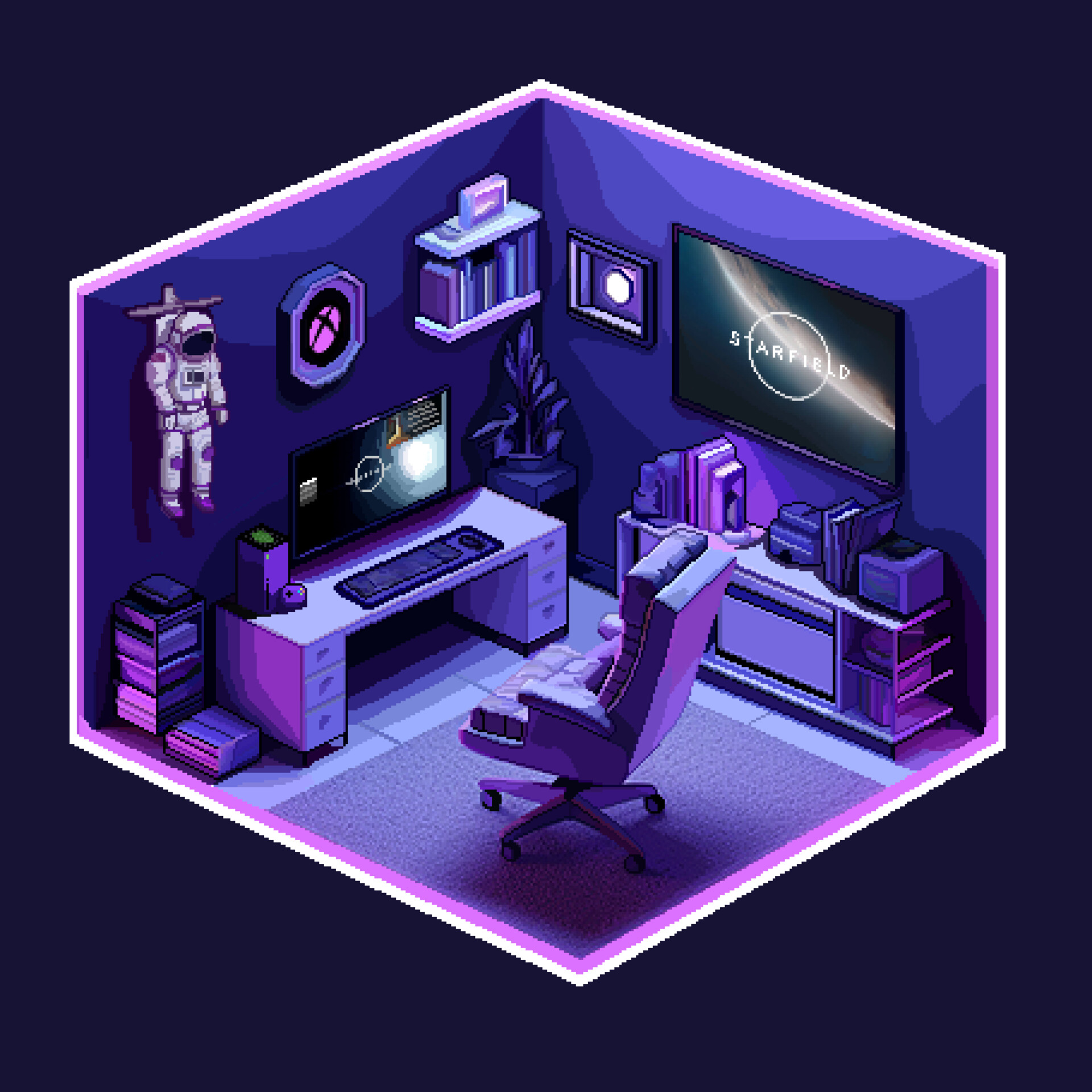 ArtStation - Starfield Room