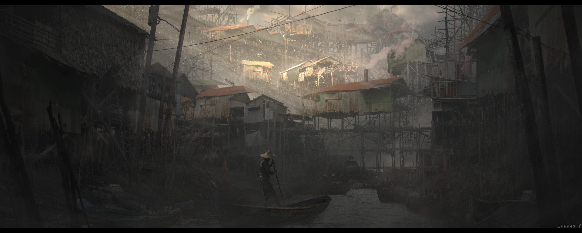 ArtStation - Fishing Slums