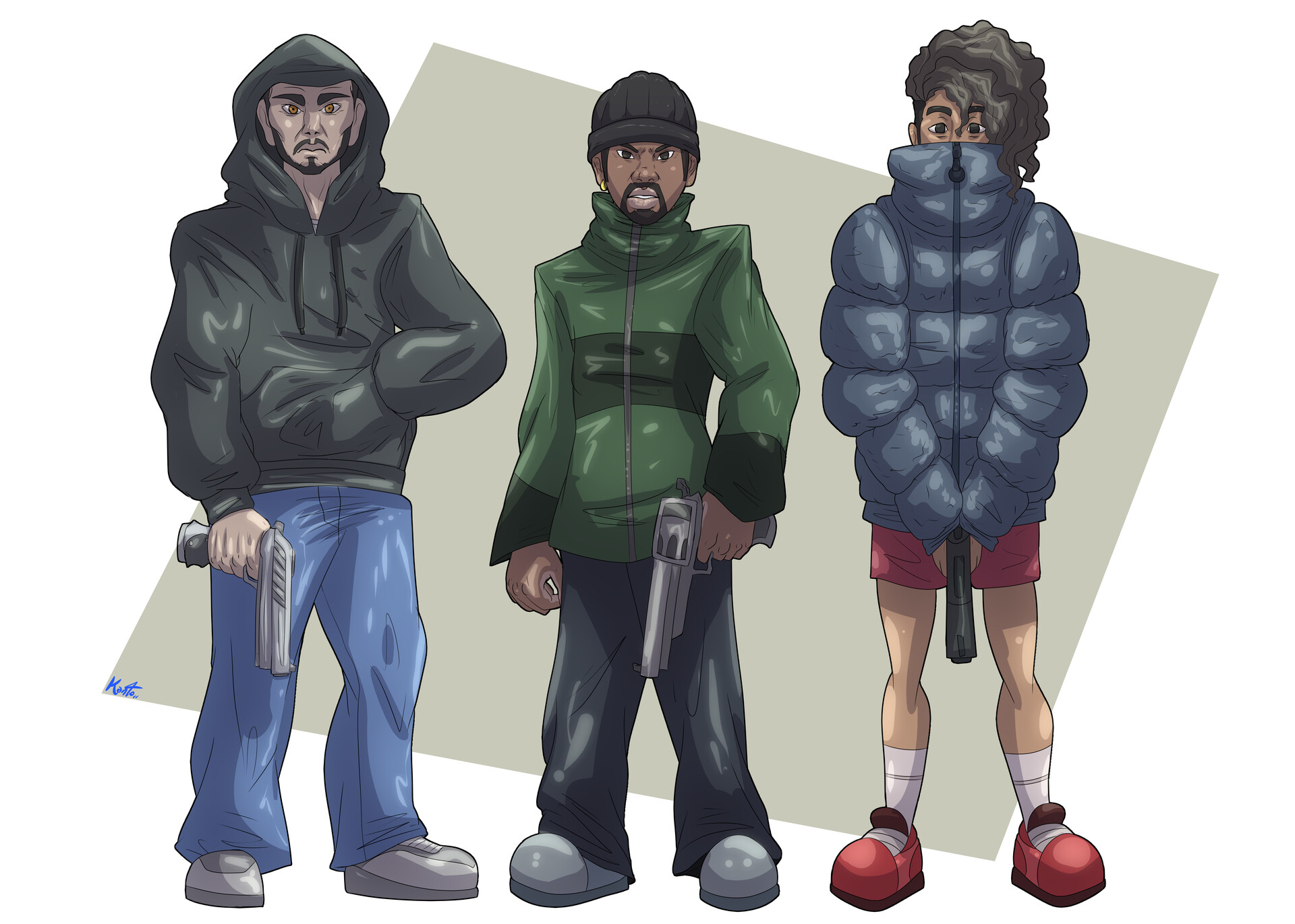 ArtStation - Extra Thugs