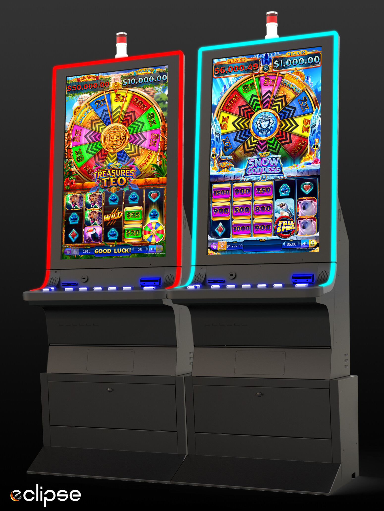 Hannah Epling - Infinite Gold Series | Slot Art | Eclipse Gaming Systems