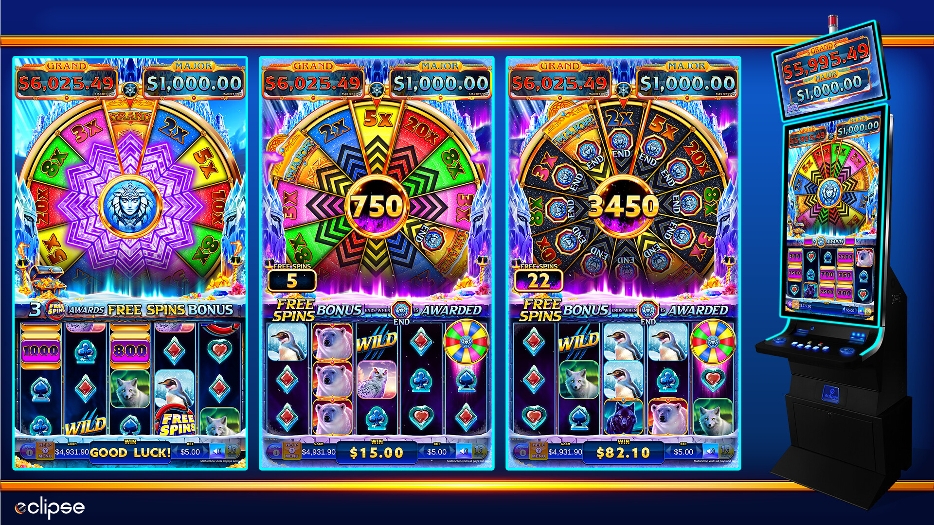 Hannah Epling - Infinite Gold Series | Slot Art | Eclipse Gaming Systems